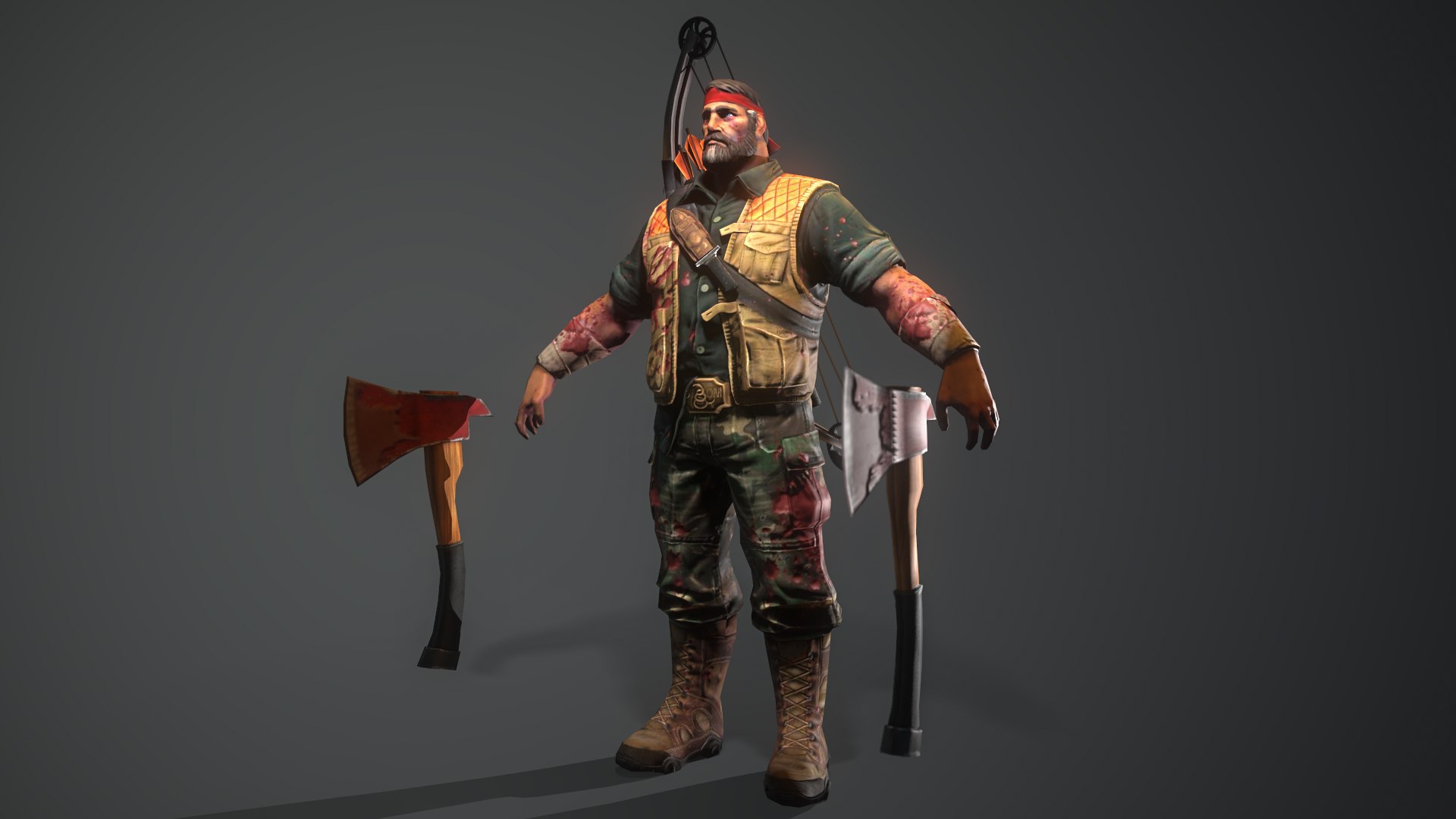 Zombie Apocalypse 3D 모델 - TurboSquid 1972120