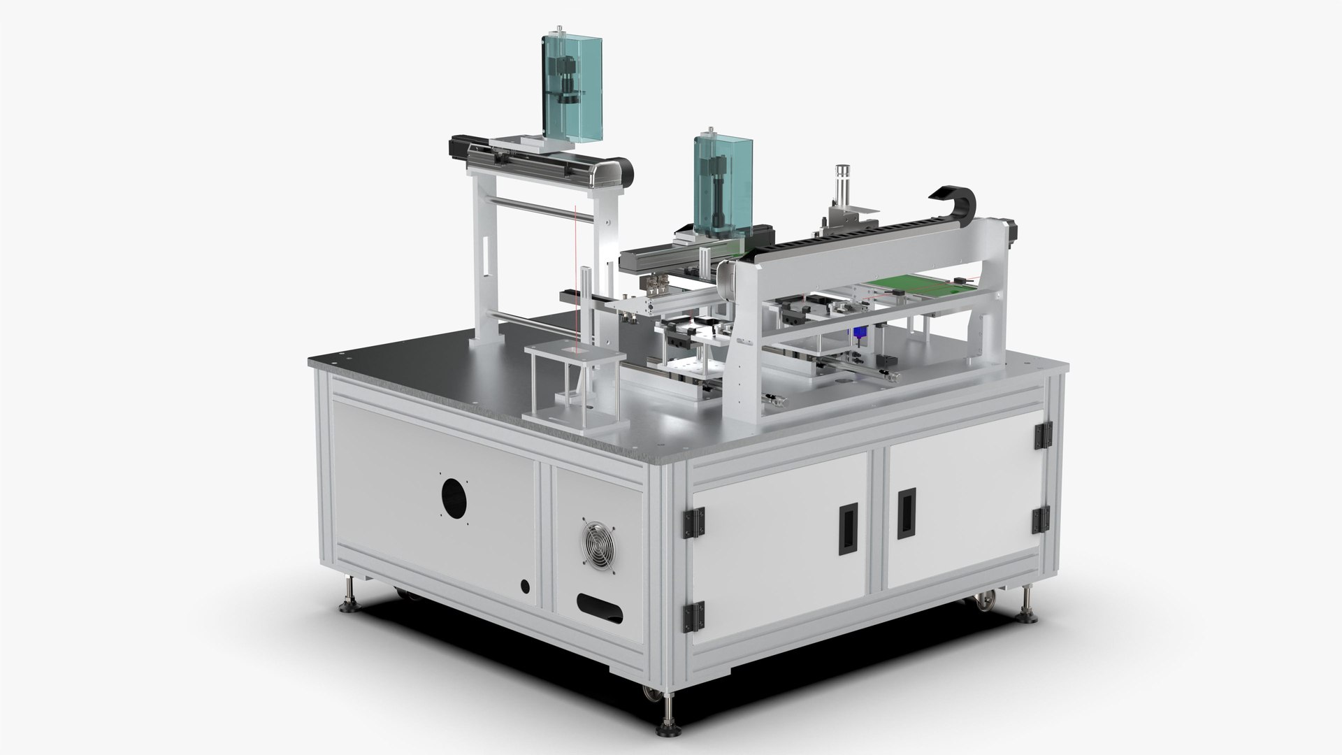 Automatic Power Battery Detection Machine 3D Model - TurboSquid 2212018