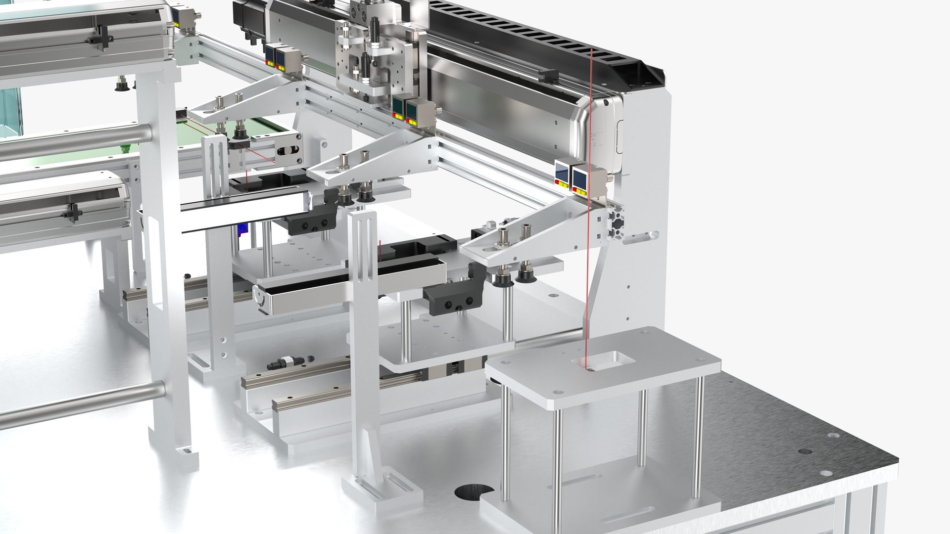 Automatic Power Battery Detection Machine 3D Model - TurboSquid 2212018