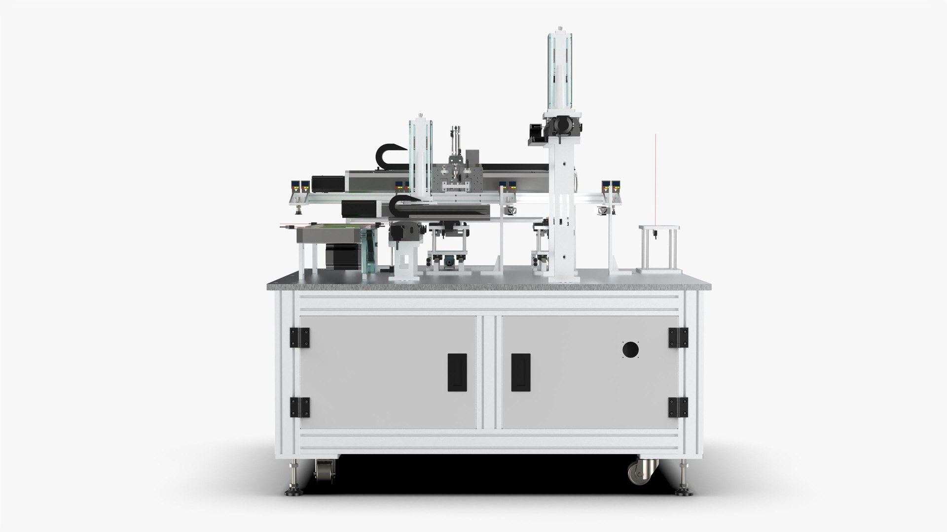 Automatic Power Battery Detection Machine 3D Model - TurboSquid 2212018