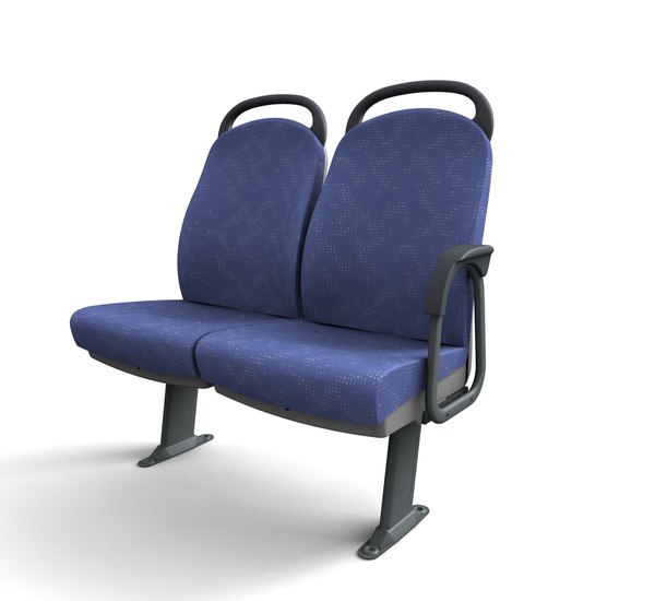 passenger bus 3d model