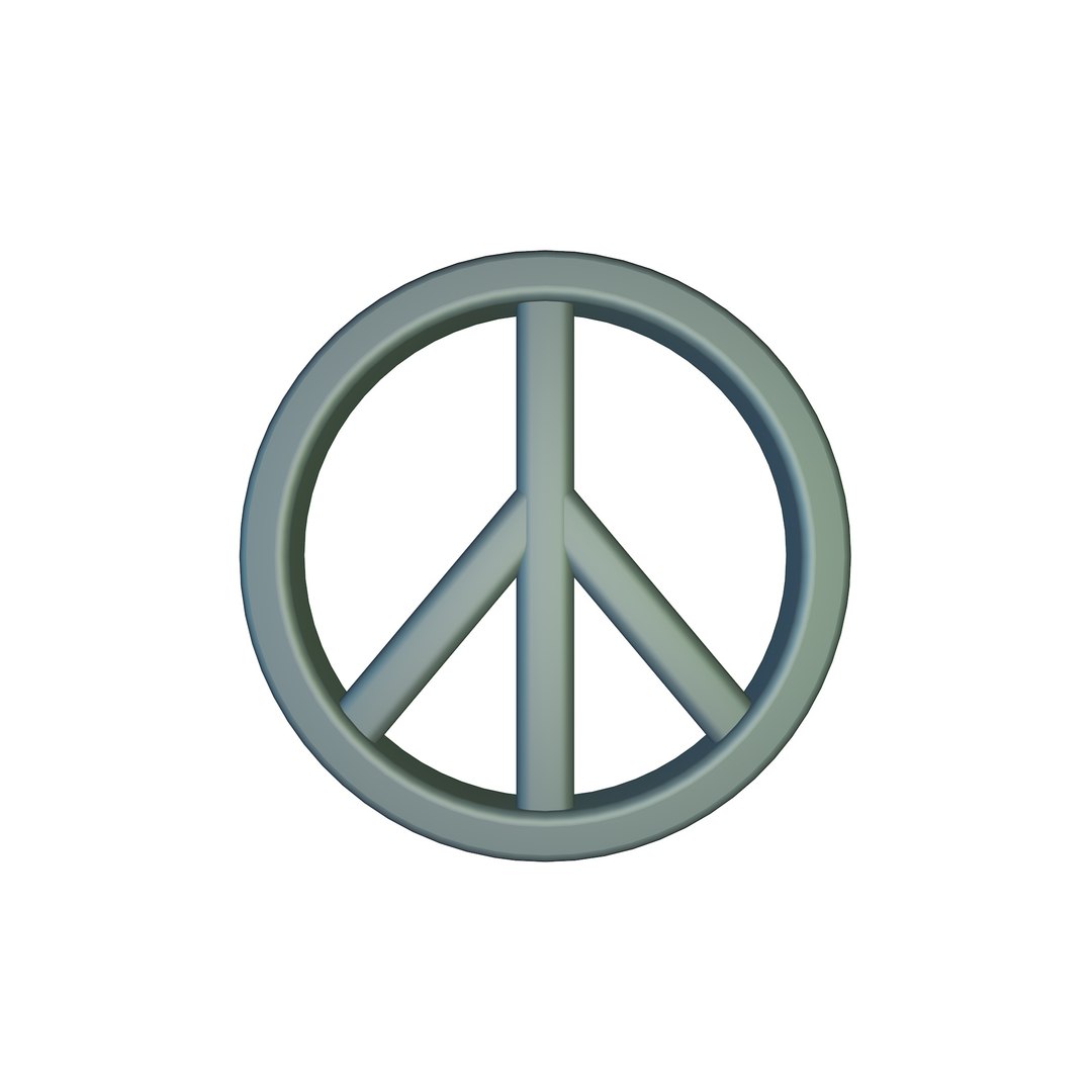Peace Sign 3d 3ds