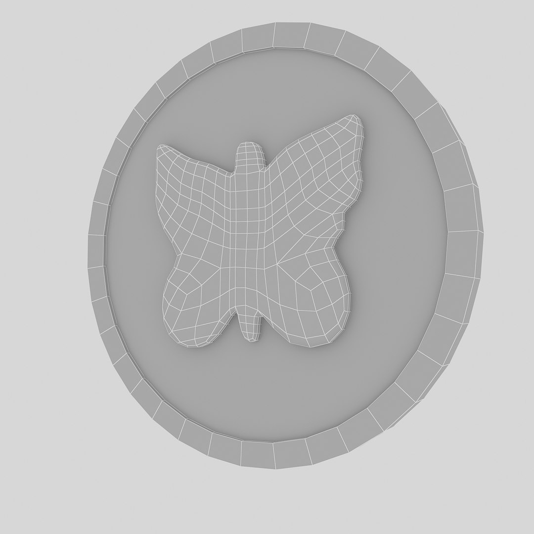 3D butterfly relief painting - TurboSquid 1648209