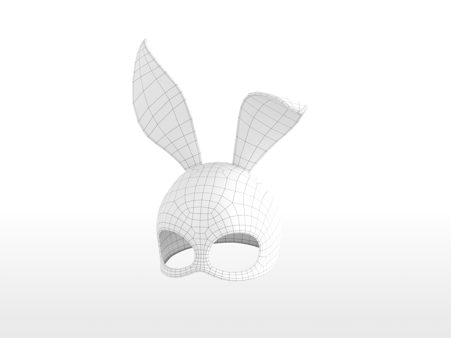 Mask001 Latex Bunny Mask 3D Model - TurboSquid 1984449