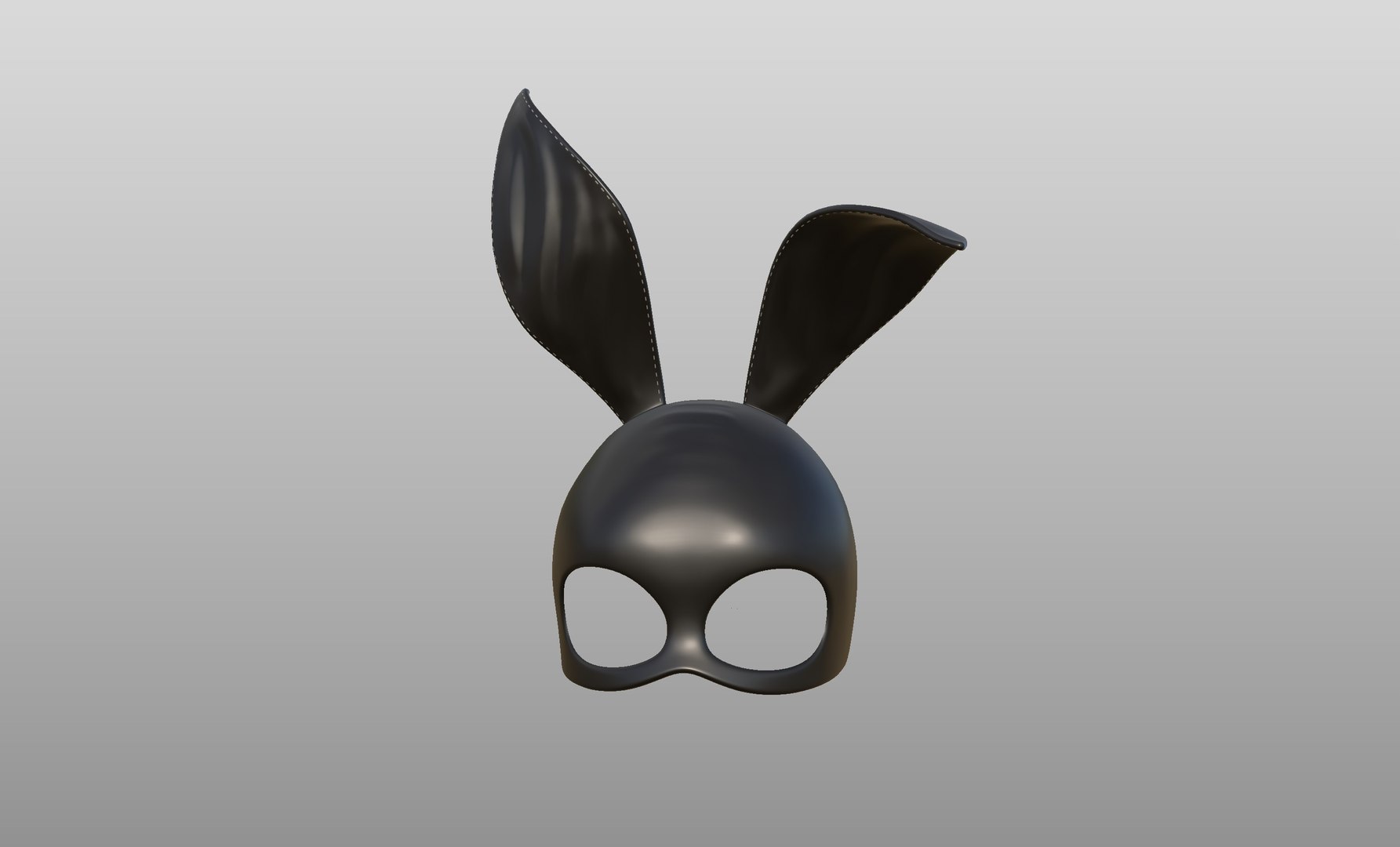 Mask001 Latex Bunny Mask 3D Model - TurboSquid 1984449