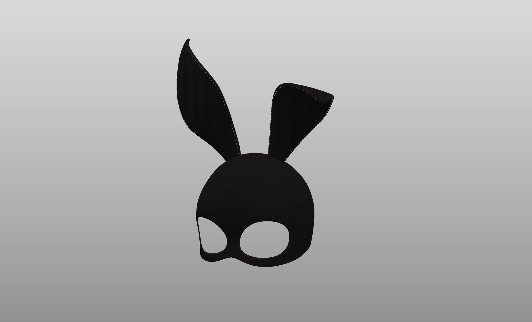 Mask001 Latex Bunny Mask 3D Model - TurboSquid 1984449