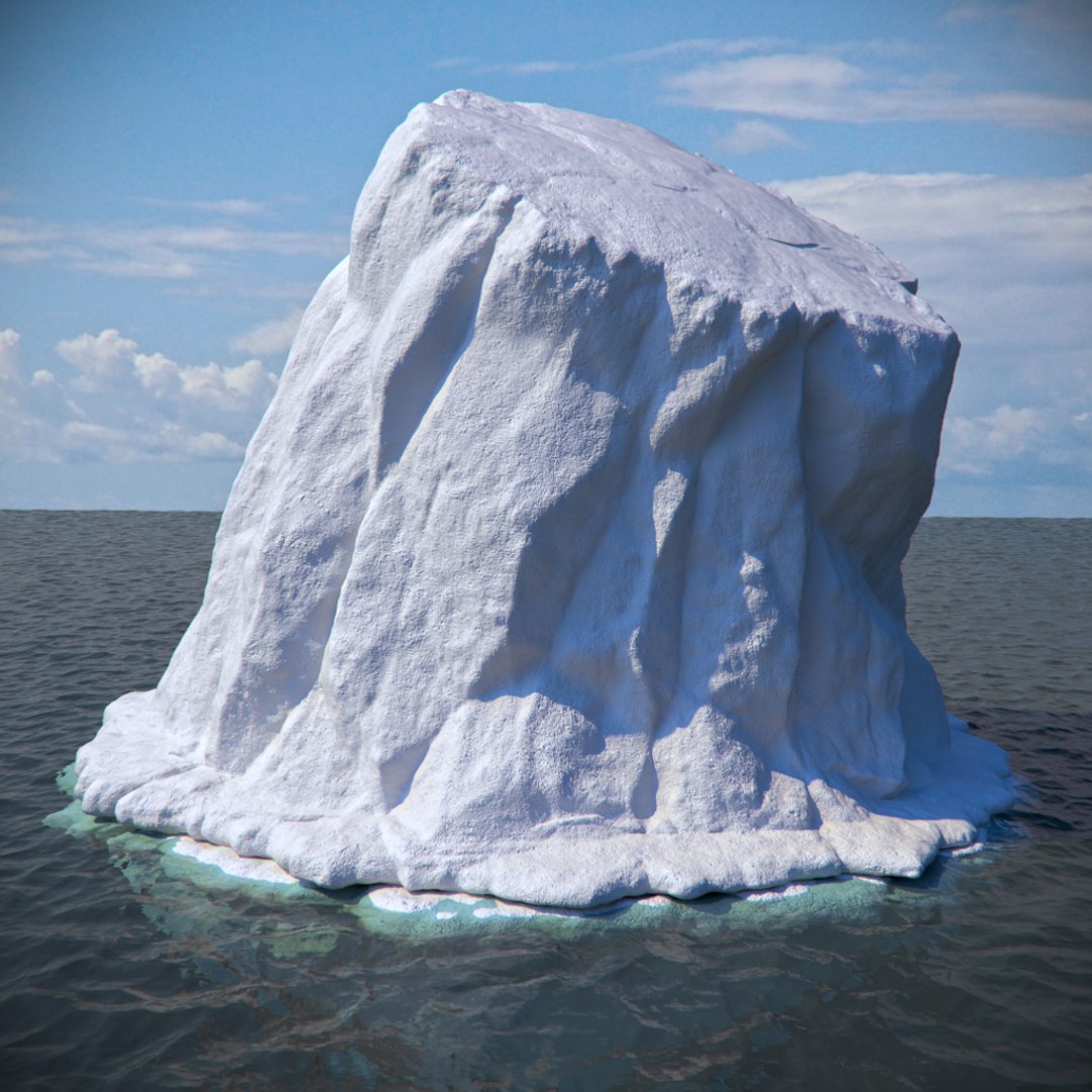 3d Ice Iceberg Berg