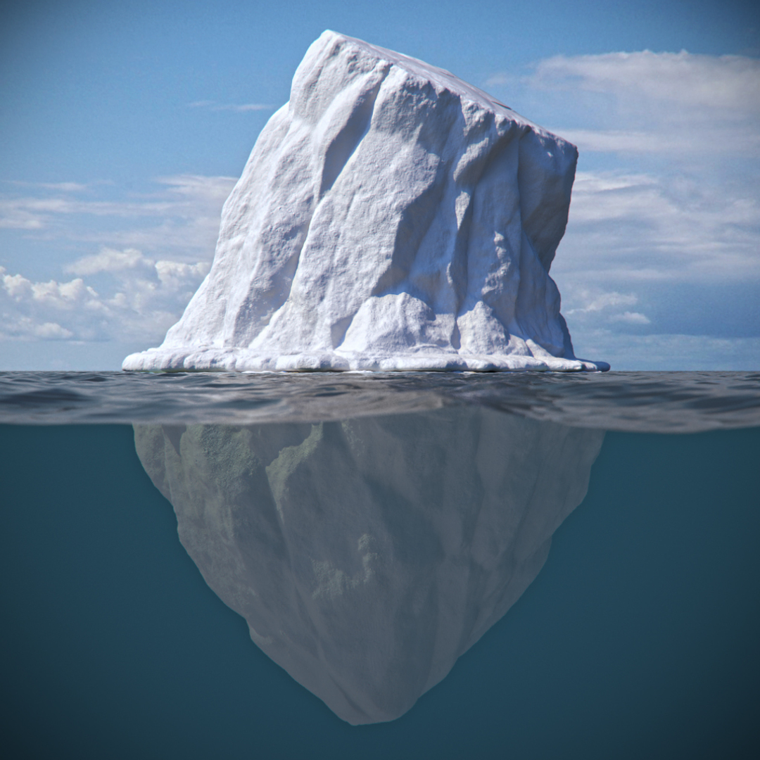 3d ice iceberg berg