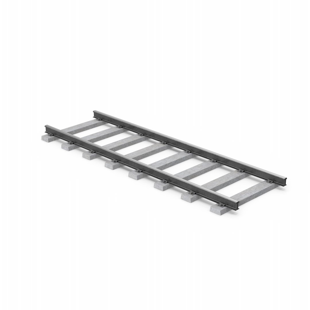 Mine Rails 3D Model - TurboSquid 2308466