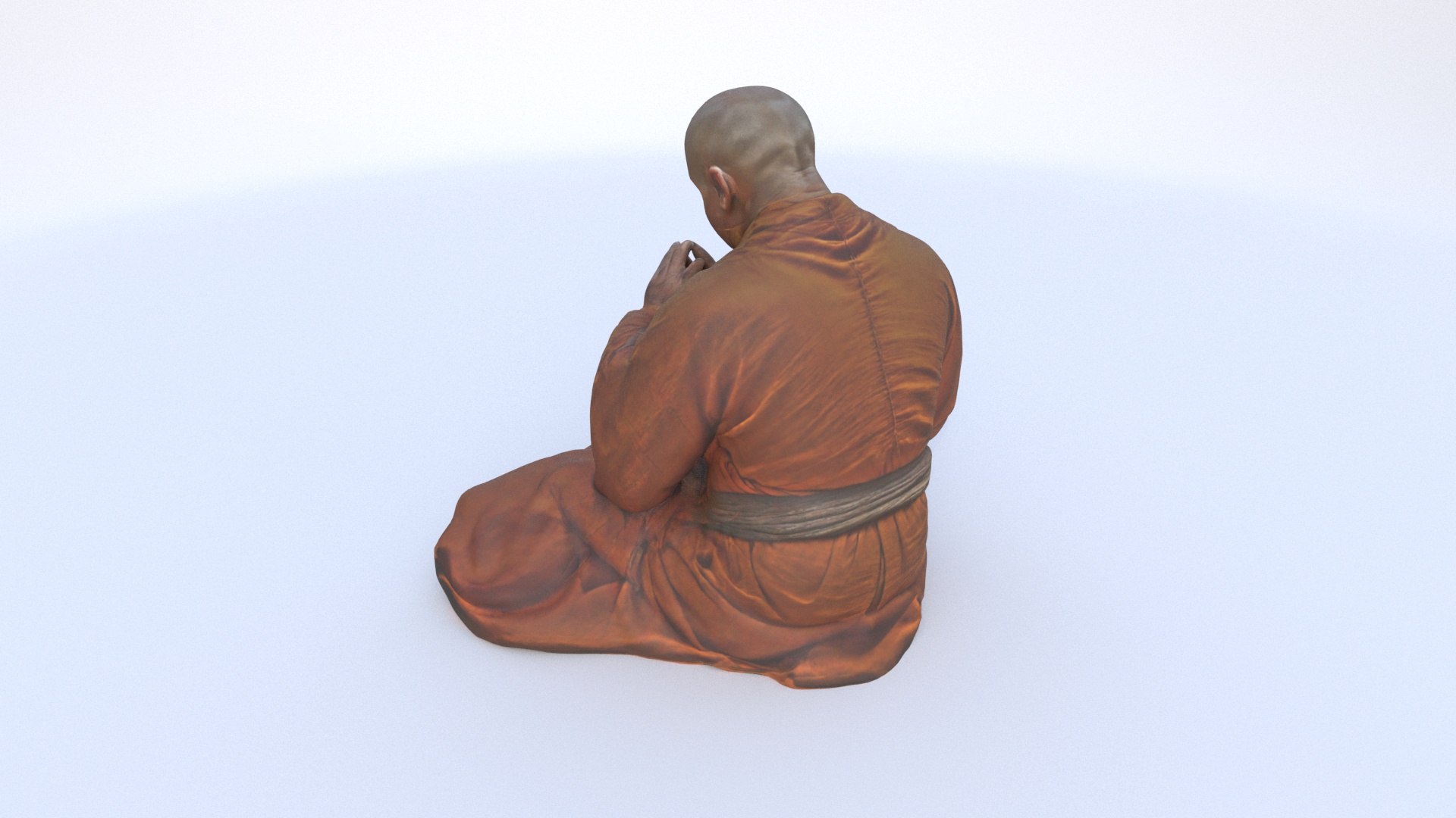 3D Monk 8 - TurboSquid 2337555