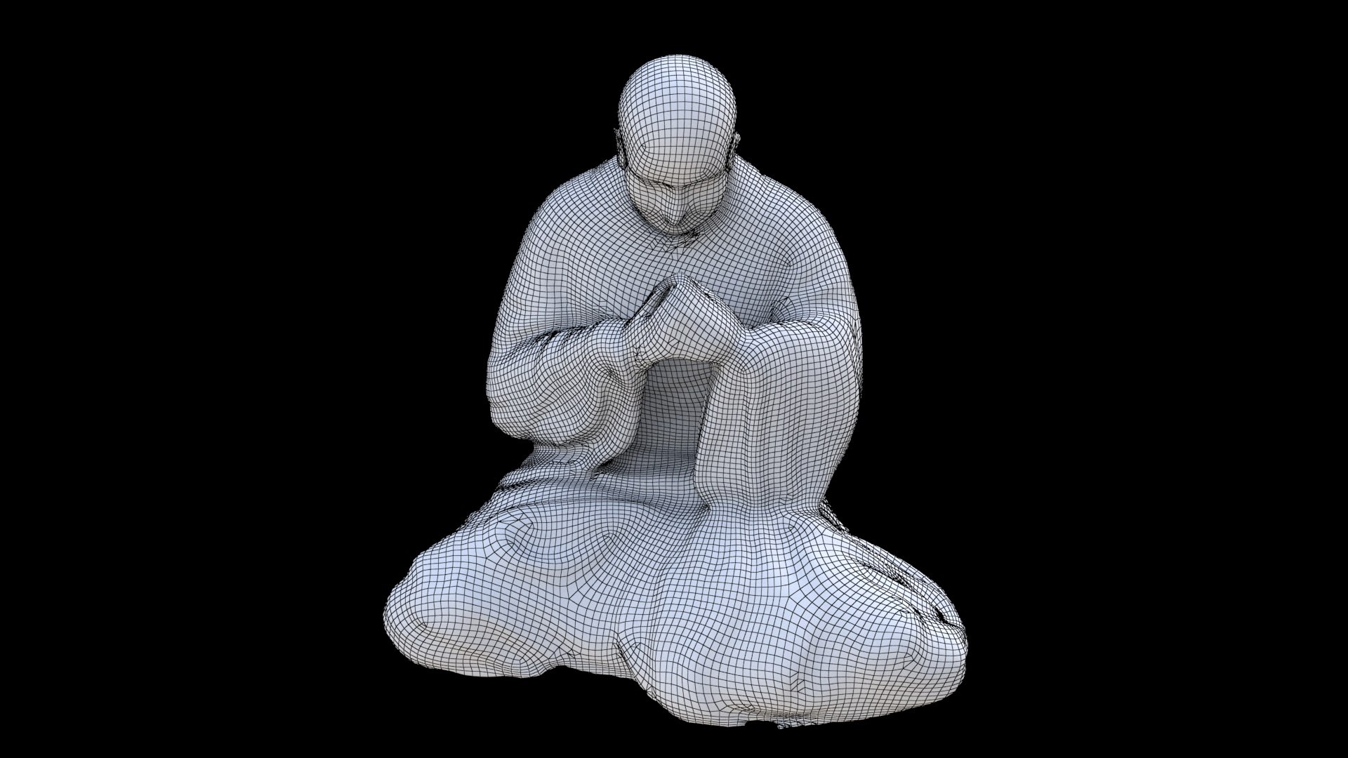 3D Monk 8 - TurboSquid 2337555