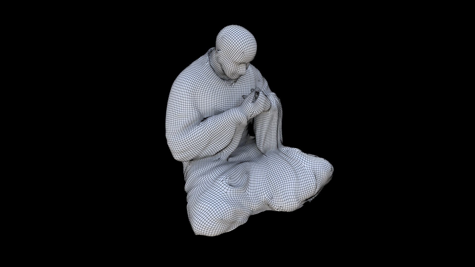 3D Monk 8 - TurboSquid 2337555