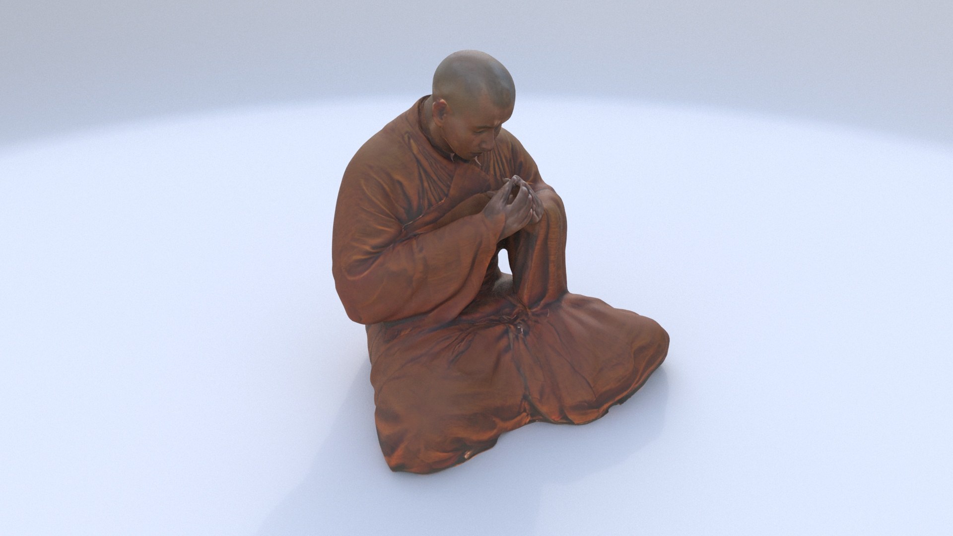 3D Monk 8 - TurboSquid 2337555