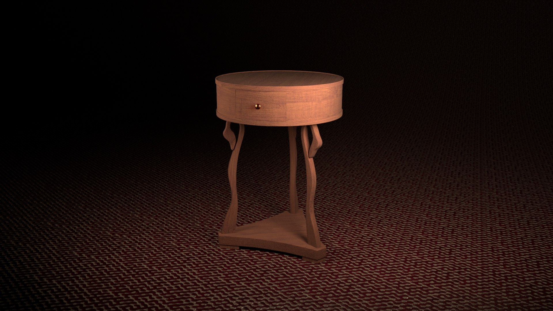 Nightstand Model - TurboSquid 1841480