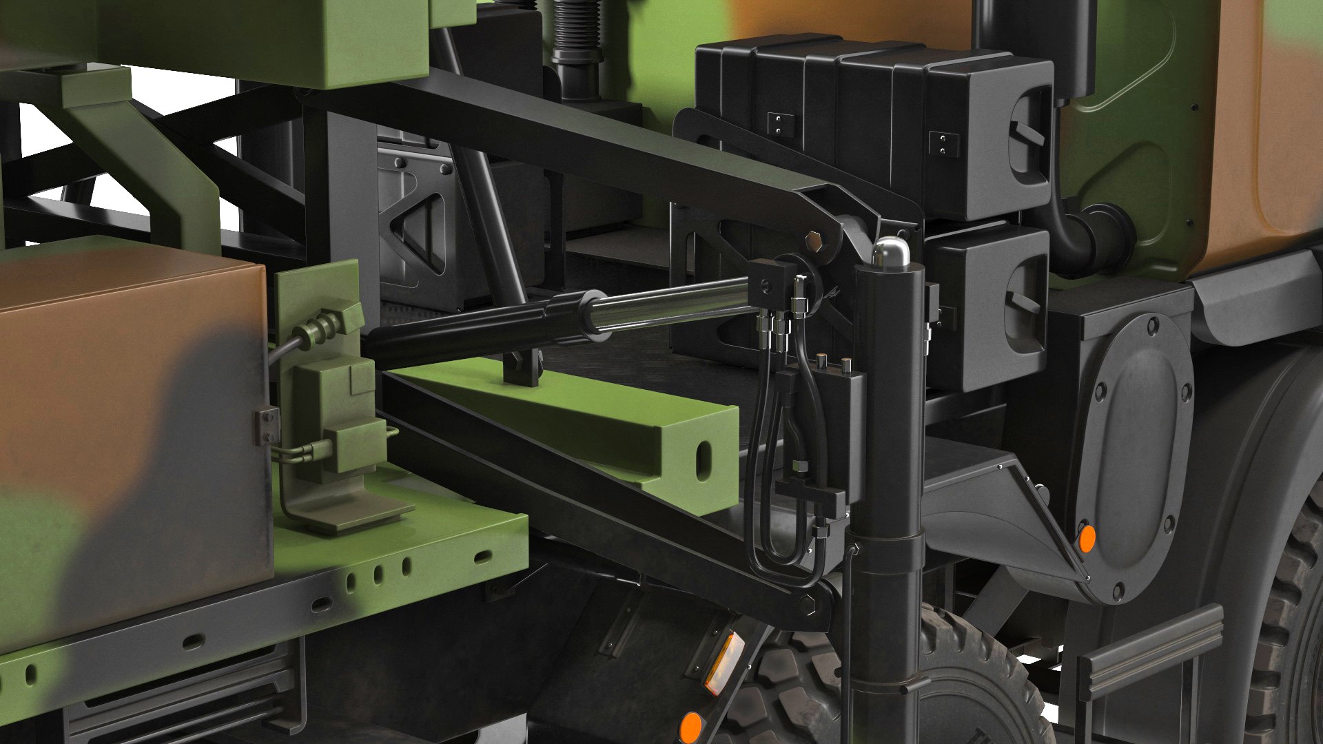 SAMP-T Medium Range Air Defense Missile System Rigged 3D Model ...