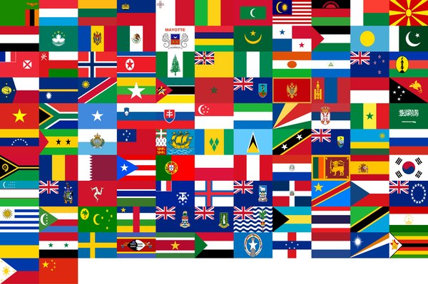 3d model flag animation