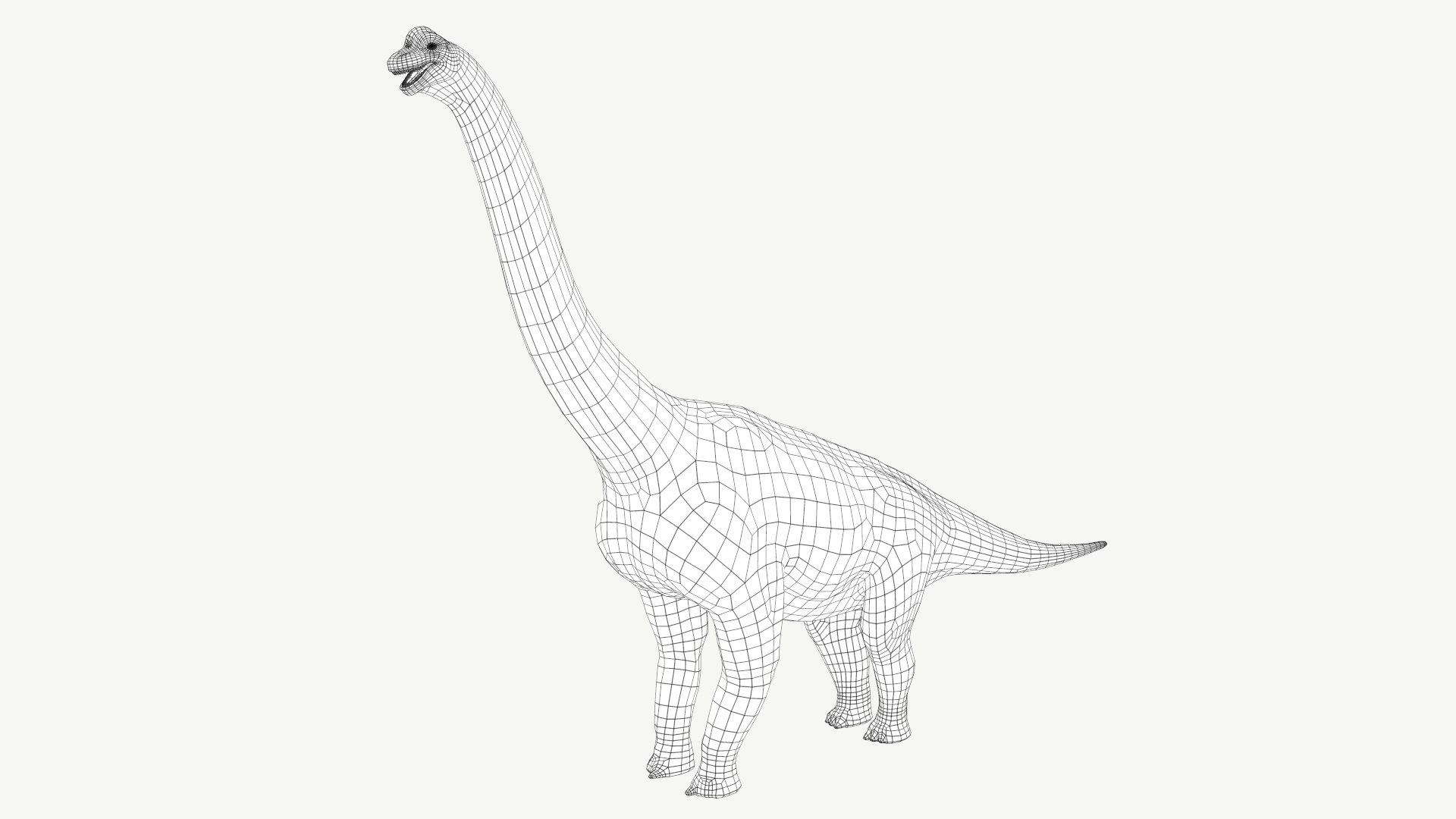Brachiosaurus 3D Model - TurboSquid 1682126