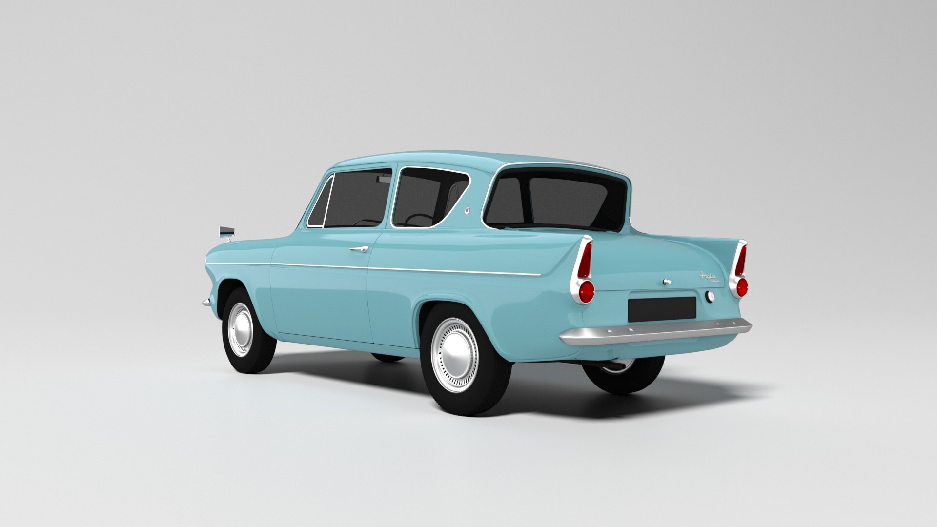 Ford Anglia 105E 3D Model - TurboSquid 2327356