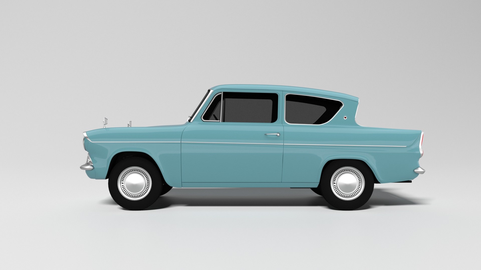 Ford Anglia 105E 3D Model - TurboSquid 2327356