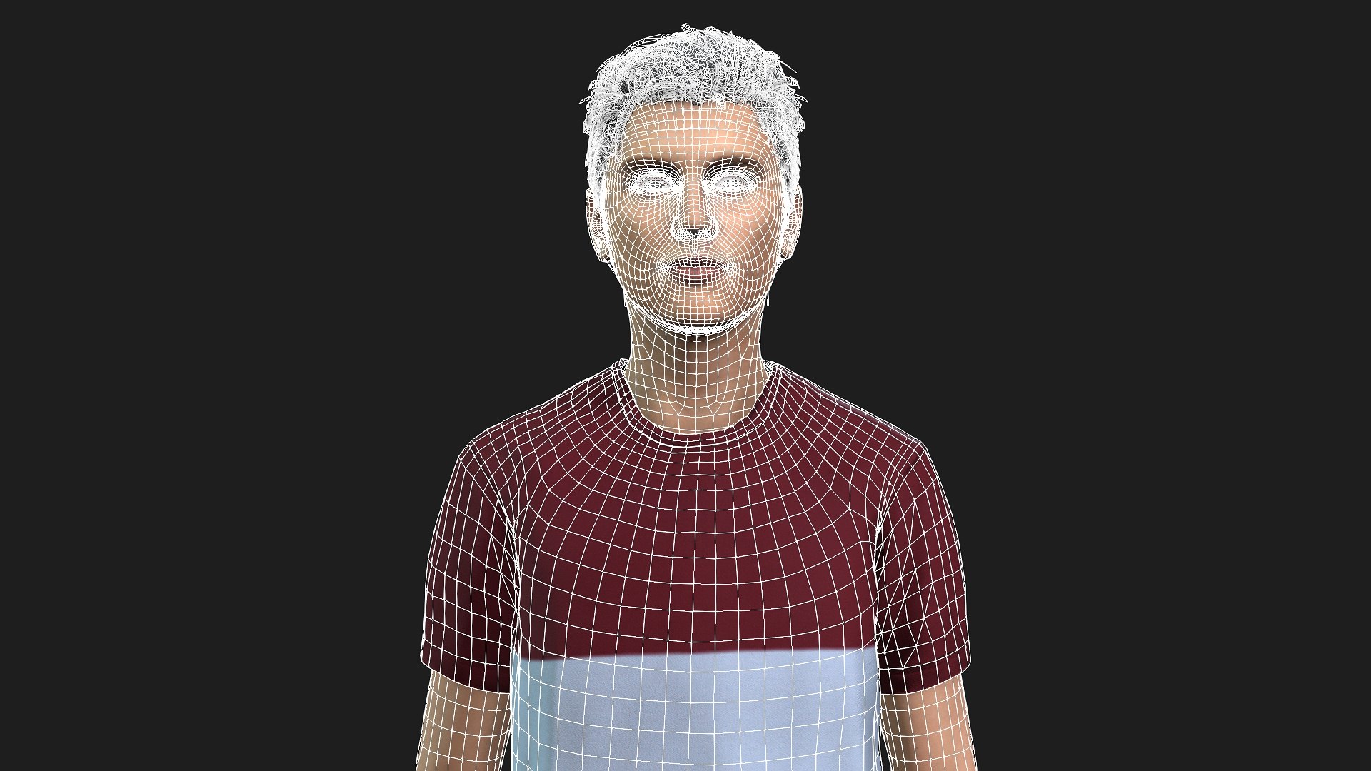 3D Model Young Boy 3D Character Rigged And Textured - TurboSquid 2366049