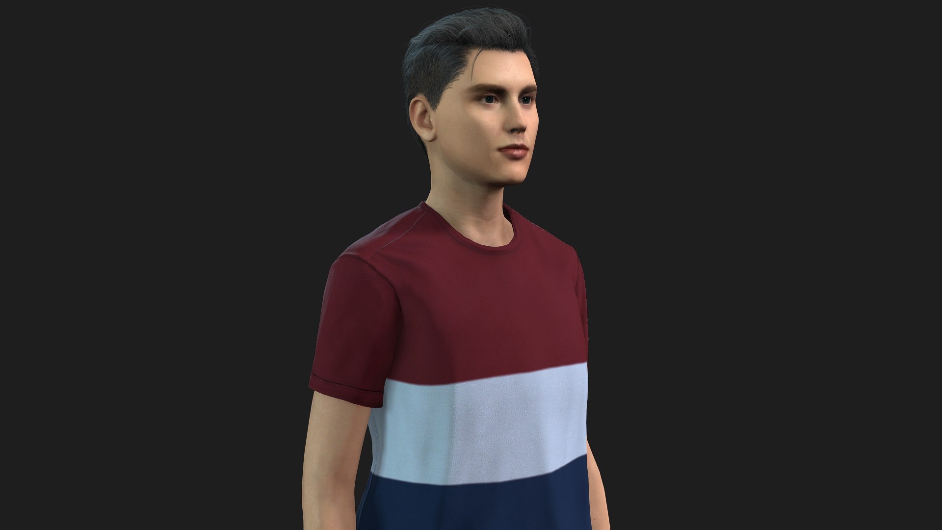 3D Model Young Boy 3D Character Rigged And Textured - TurboSquid 2366049
