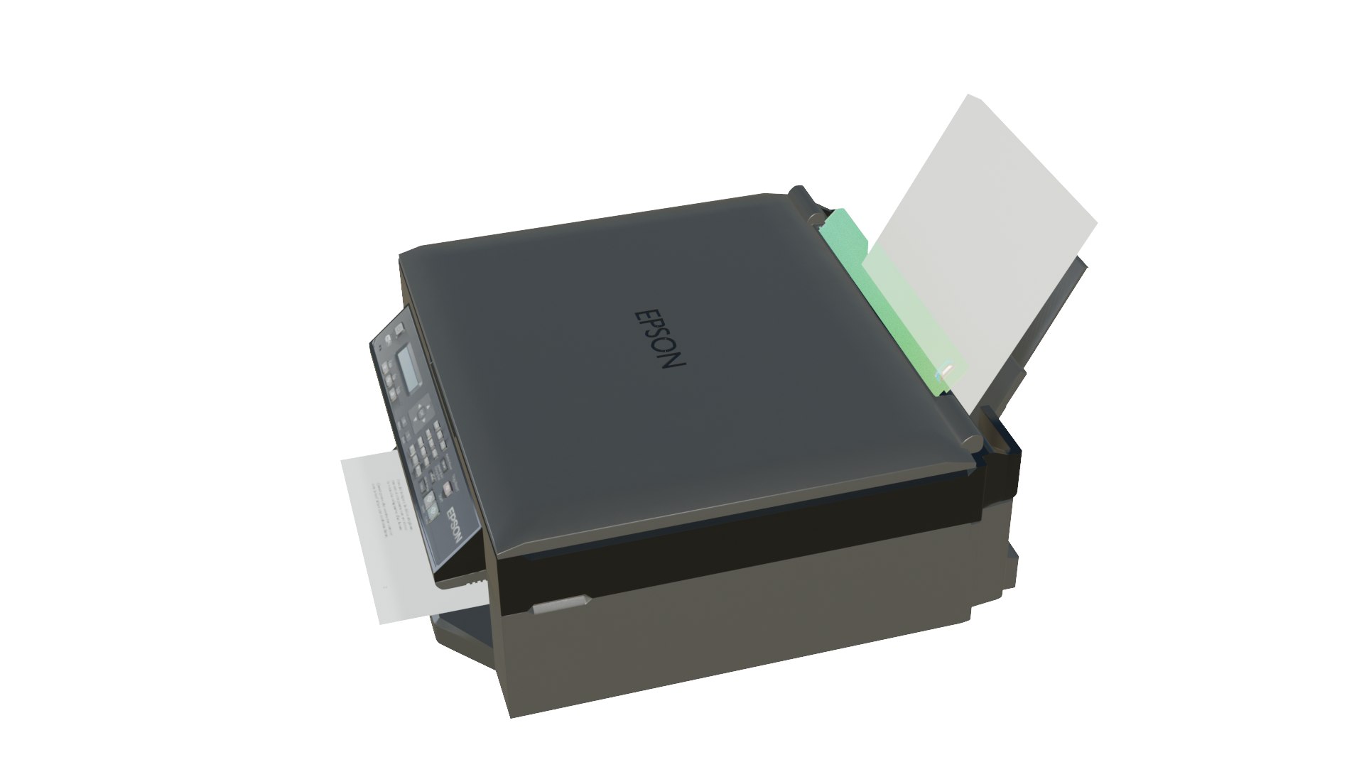 Printer Epson 3D Model - TurboSquid 2001209