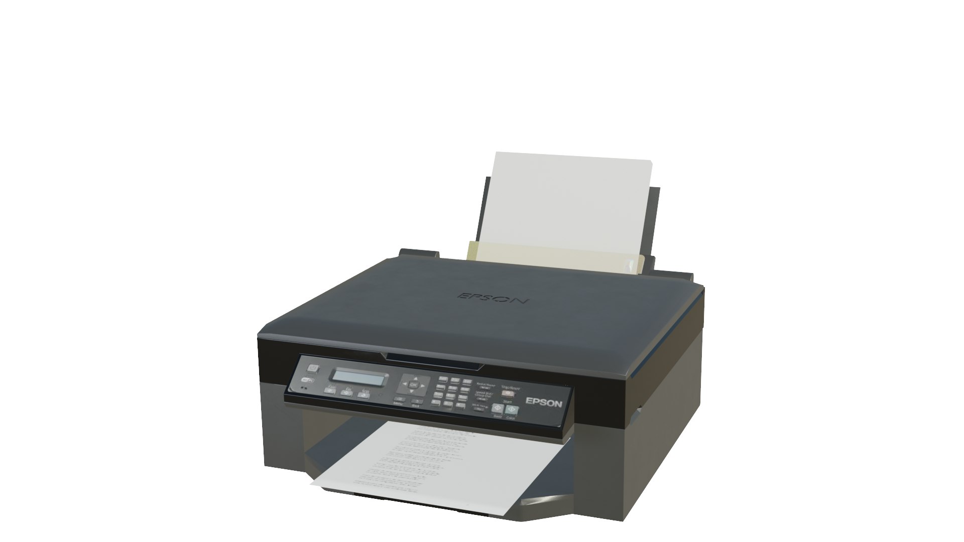 Printer Epson 3D Model - TurboSquid 2001209