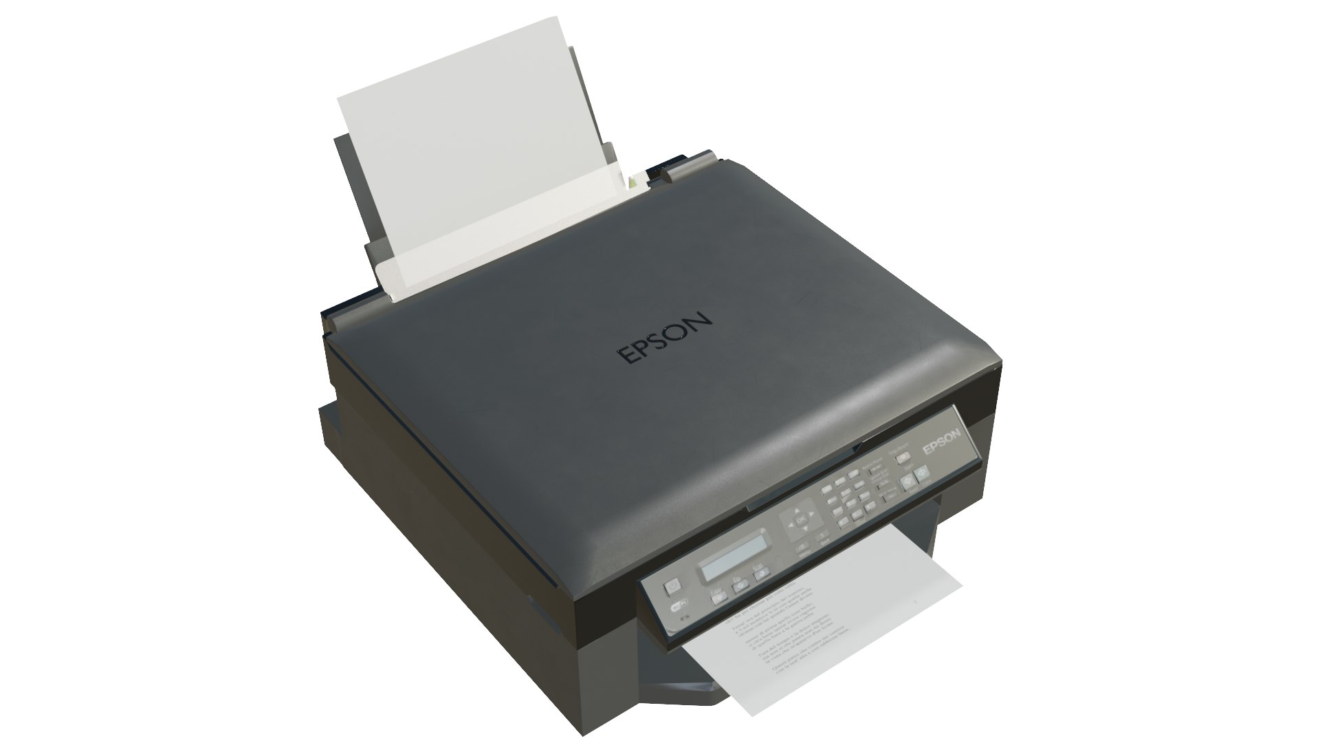 Printer Epson 3D Model - TurboSquid 2001209