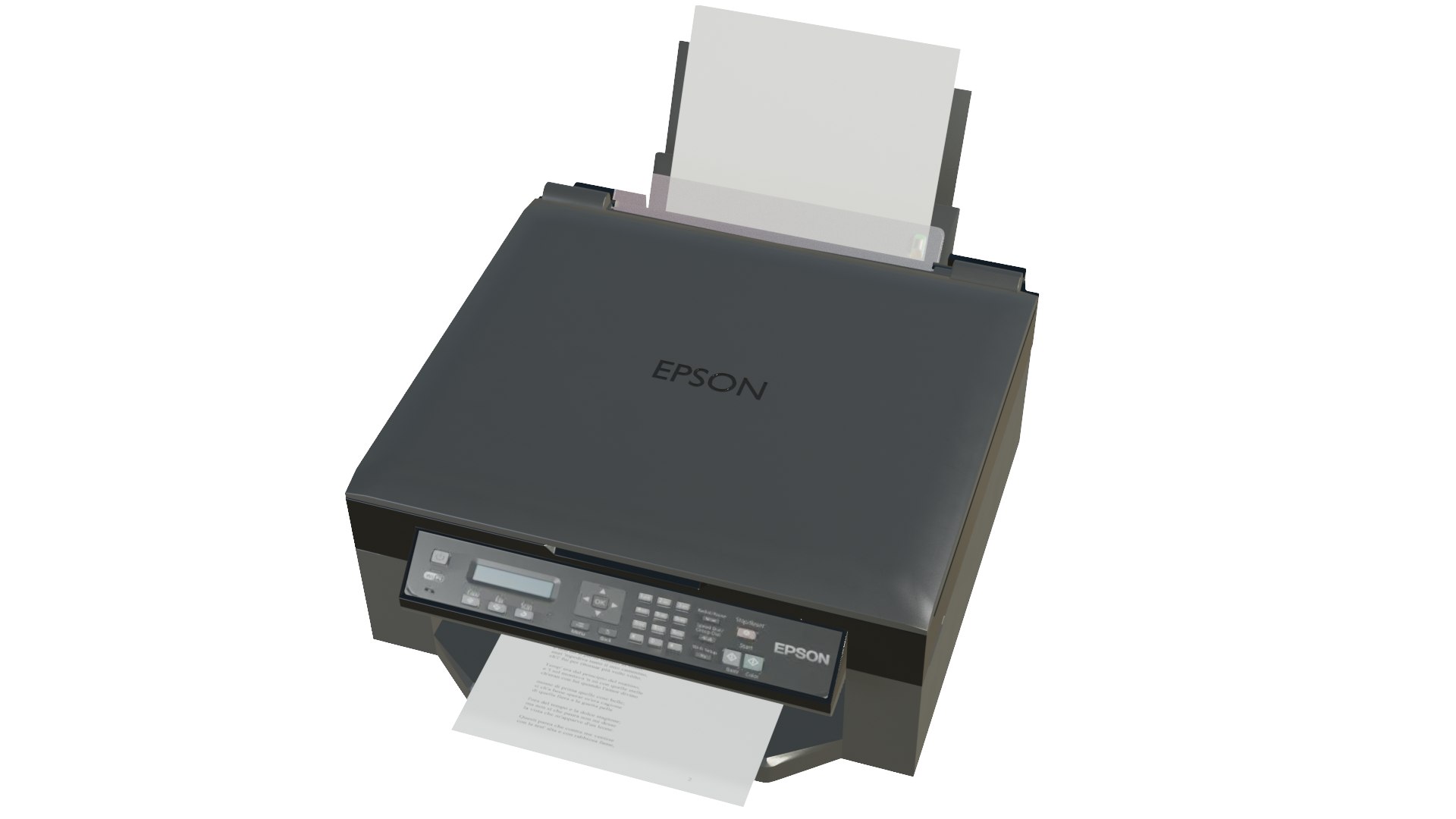 Printer Epson 3D Model - TurboSquid 2001209