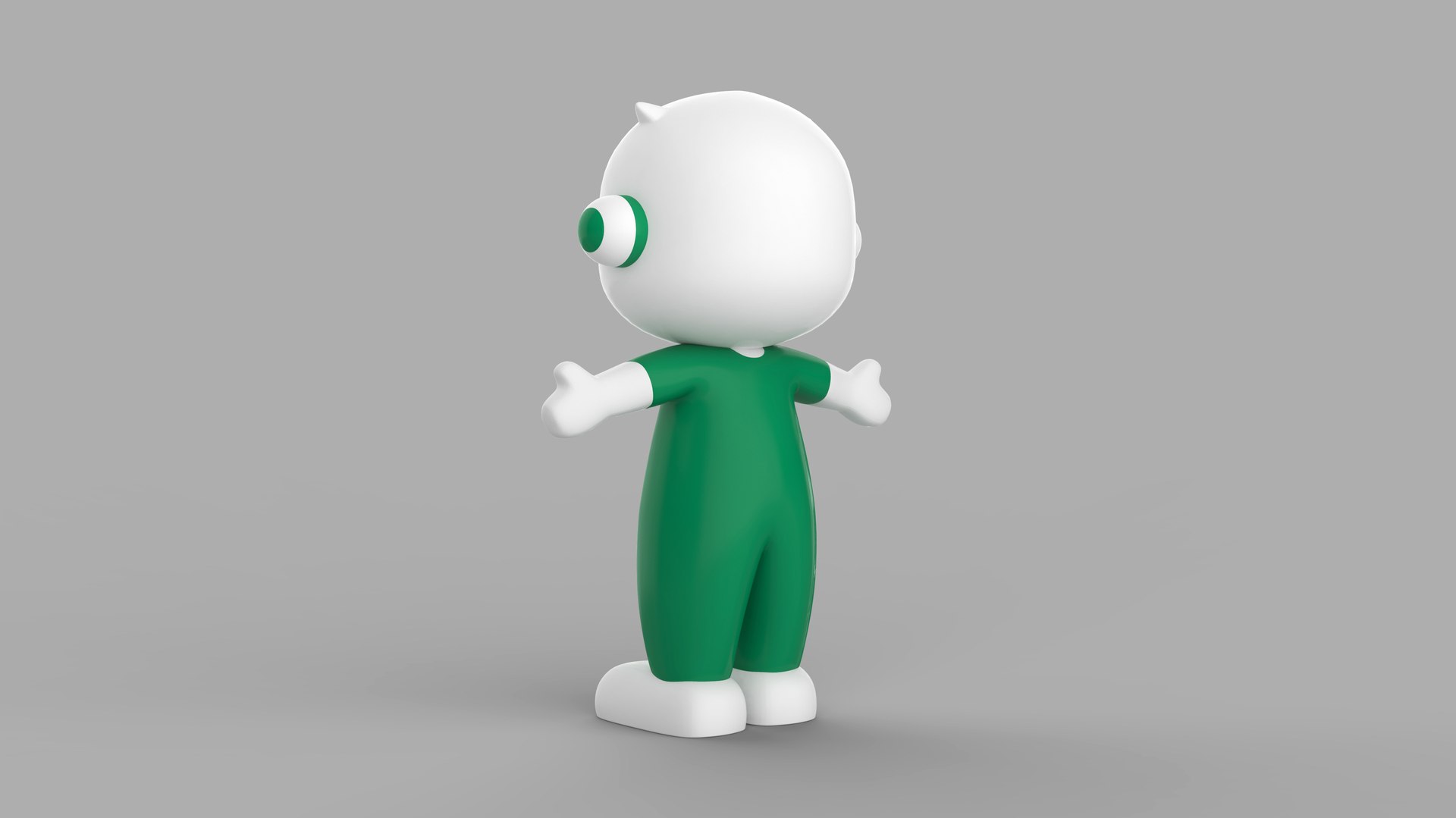 3D Oppo Mascot 3d Model Model - TurboSquid 1727471