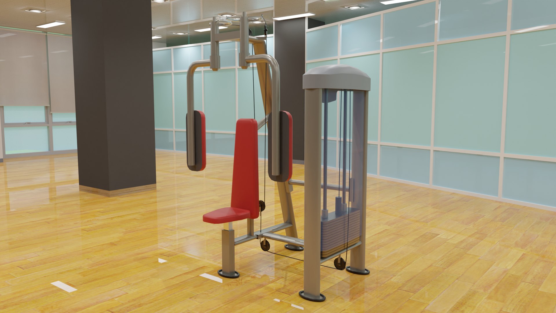 3D Chest trainer model - TurboSquid 2131950