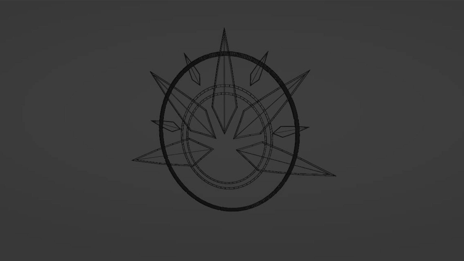 Chakram Weapon model - TurboSquid 2177562