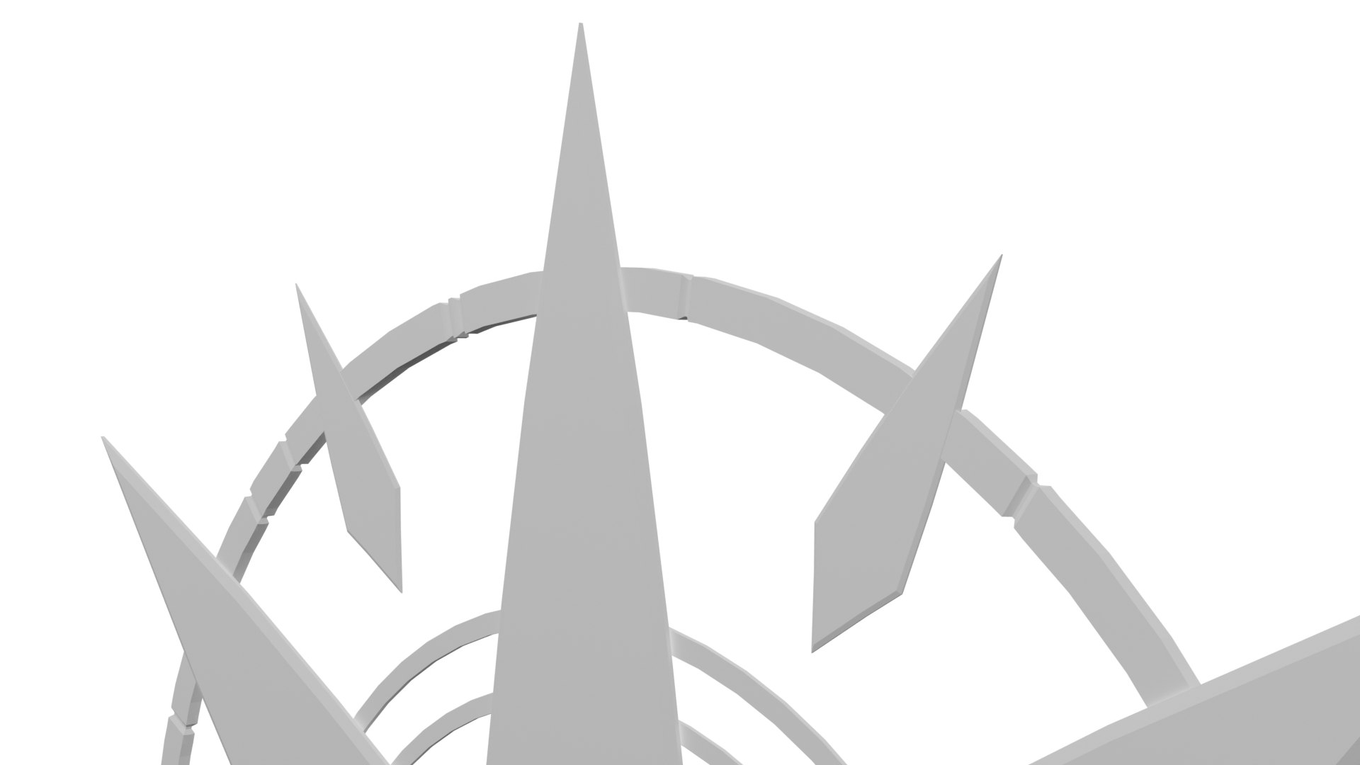 Chakram Weapon model - TurboSquid 2177562