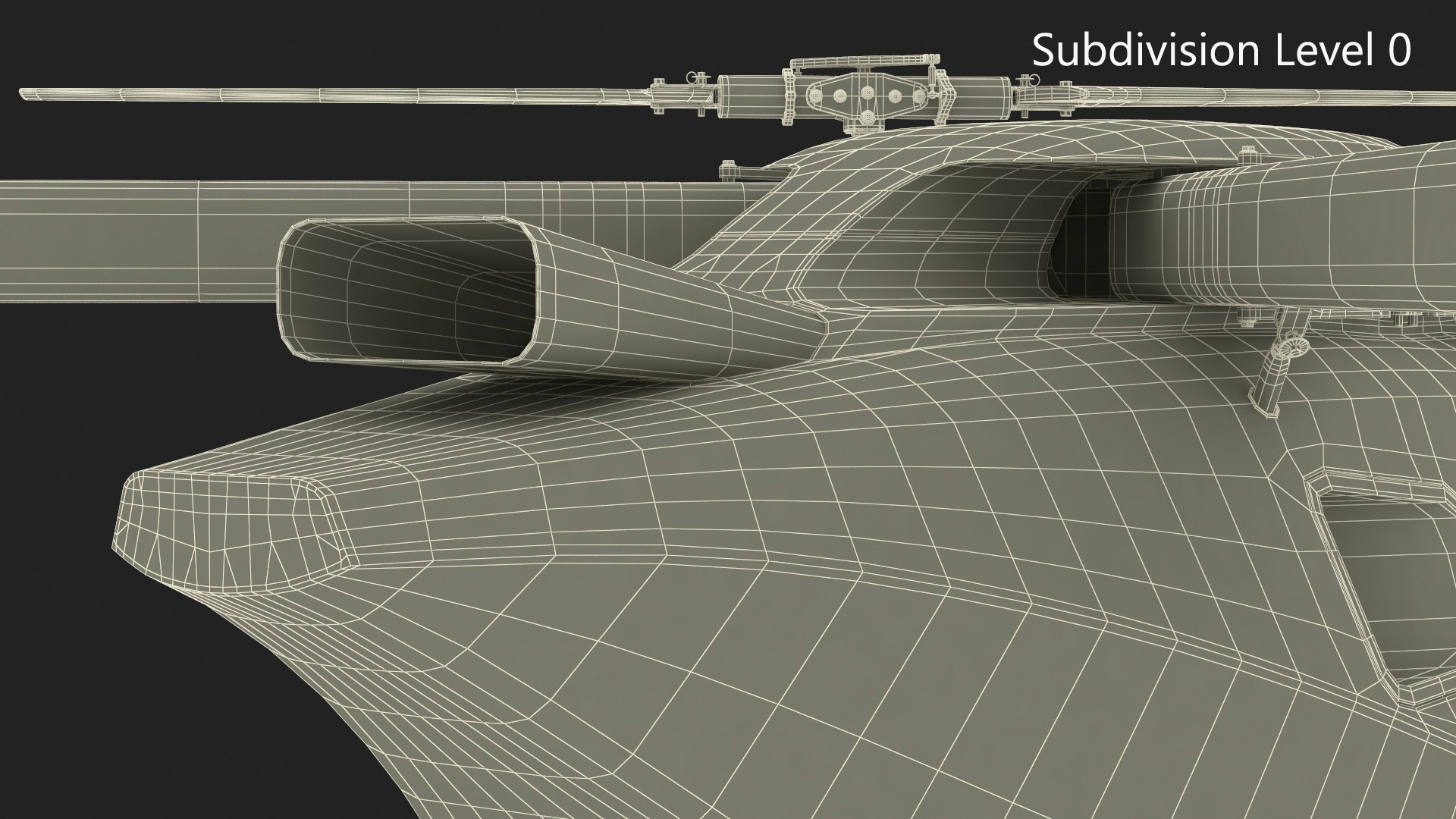 Offshore Cargo Delivery UAV With Hook Rigged 3D Model - TurboSquid 2392306