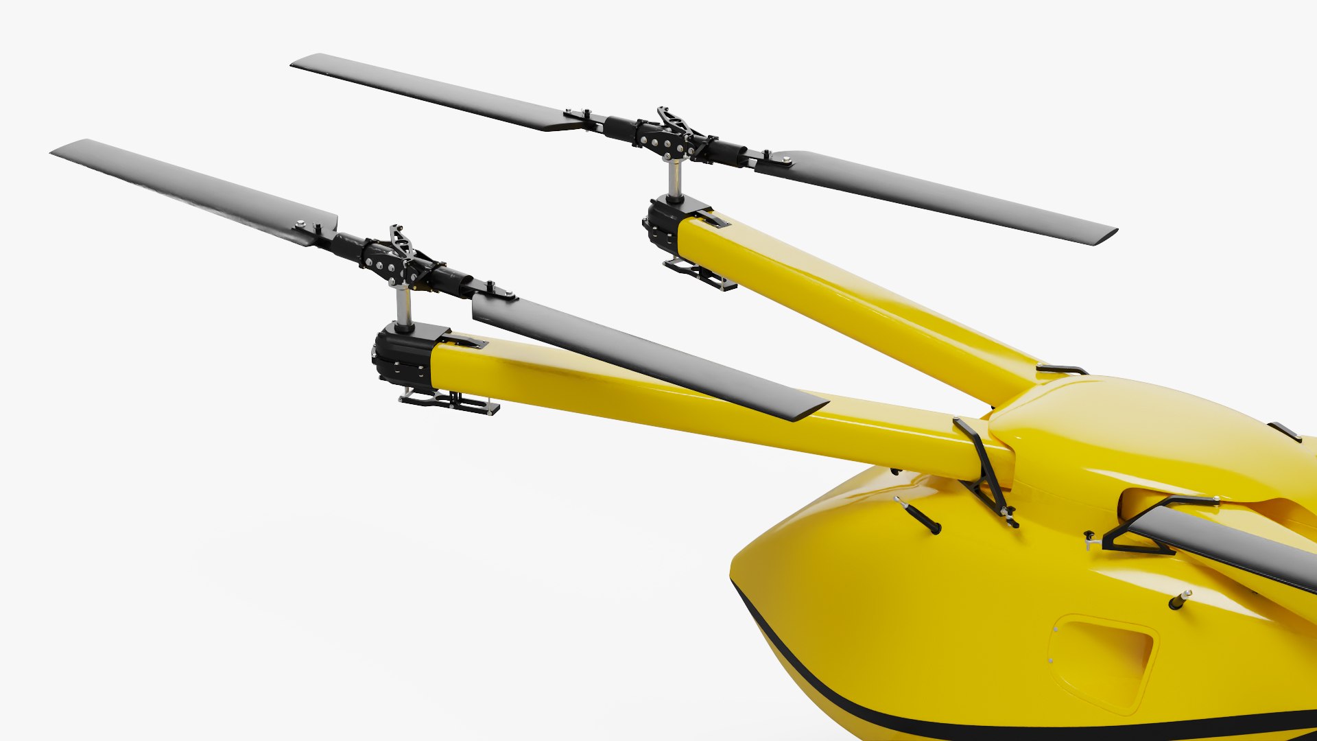 Offshore Cargo Delivery UAV With Hook Rigged 3D Model - TurboSquid 2392306