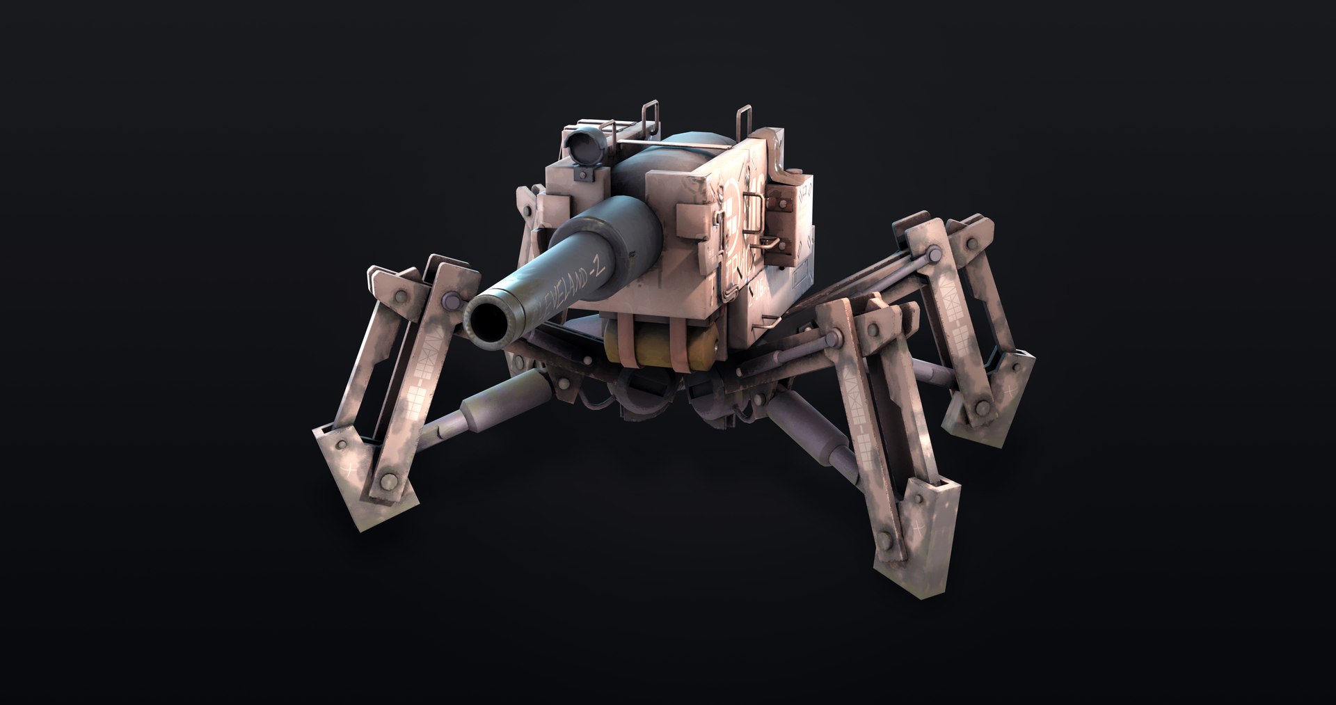 Post Apocalyptic Tank Model - TurboSquid 1746908