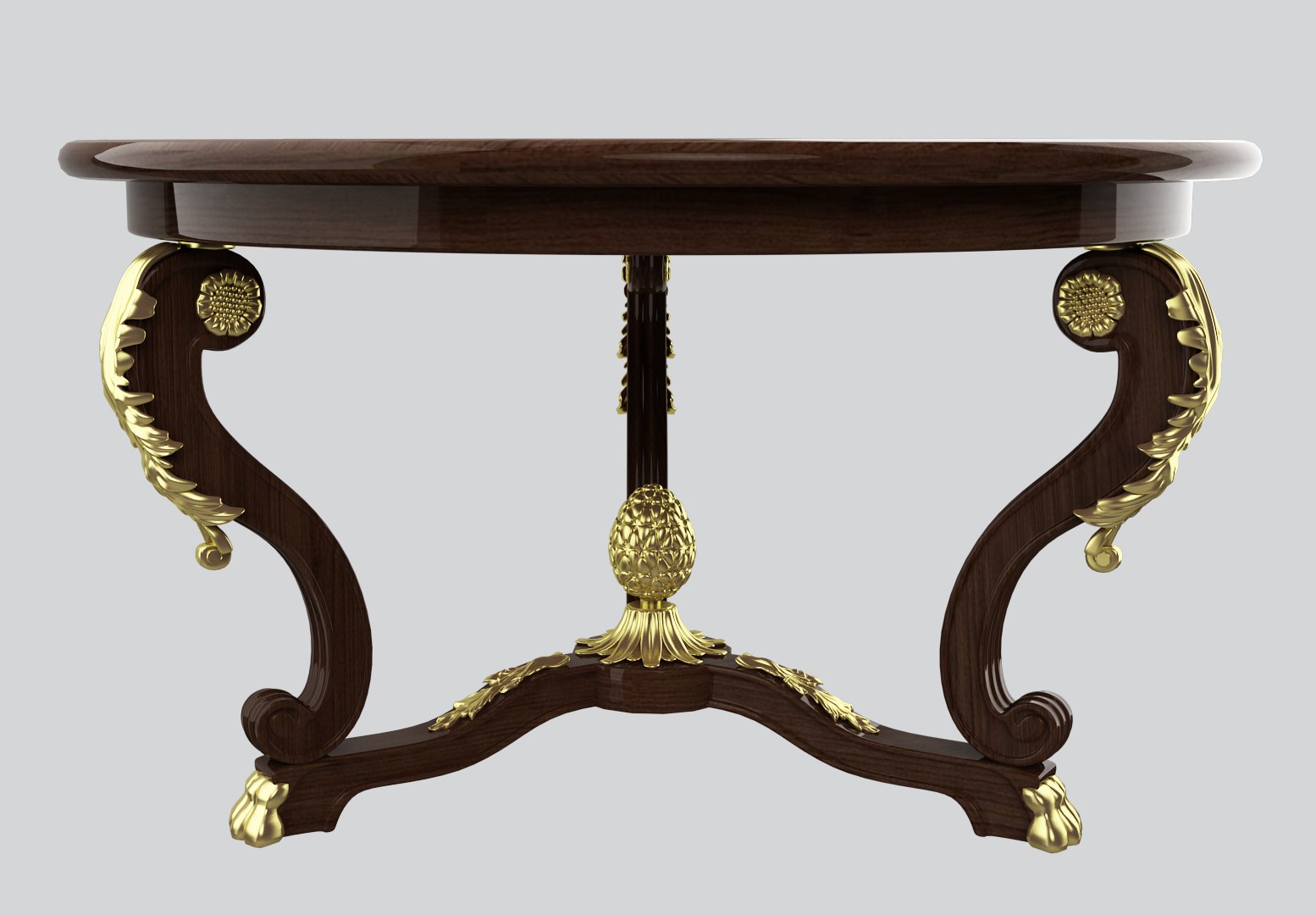 Classic table furniture 3D model - TurboSquid 1272580