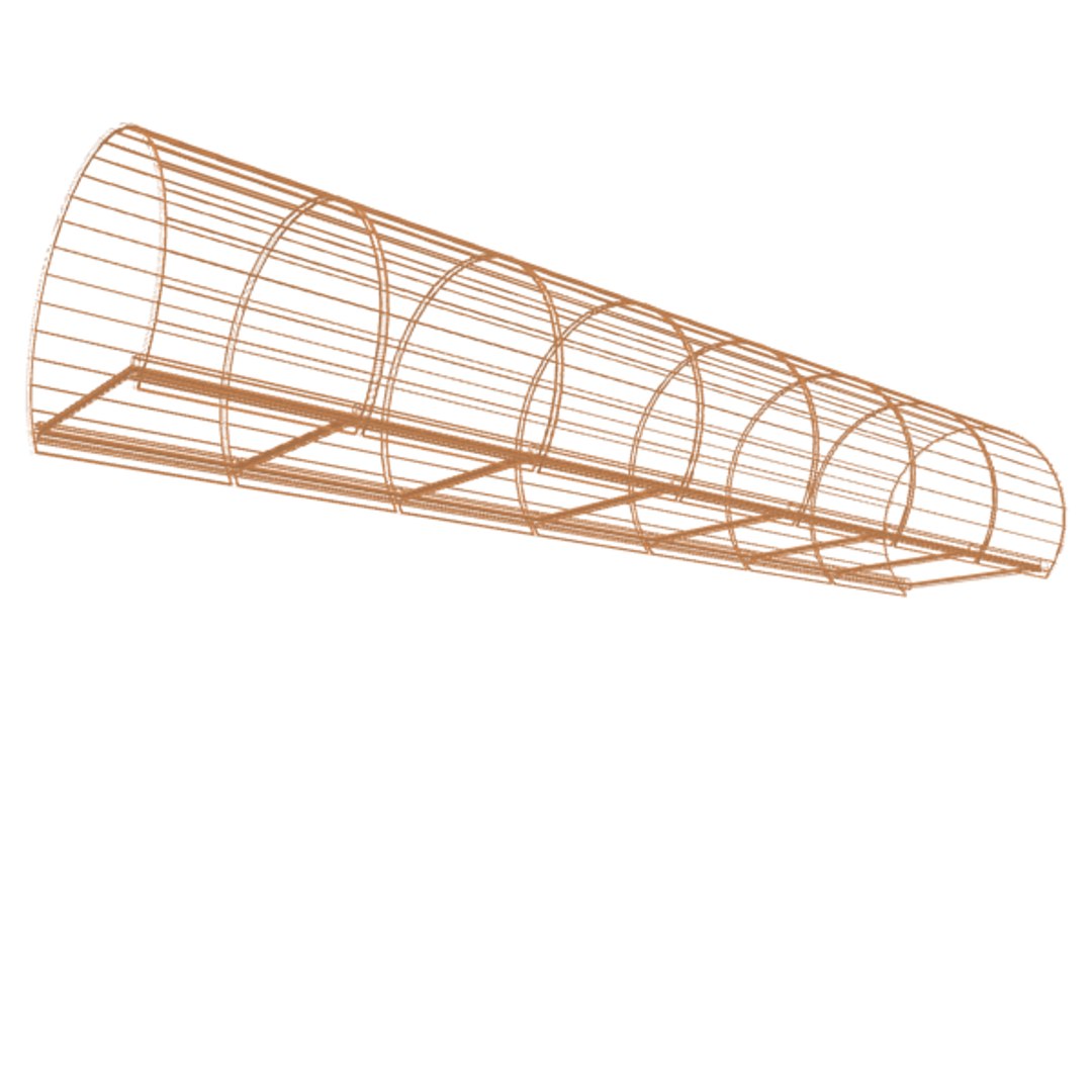 glass tube bridge obj