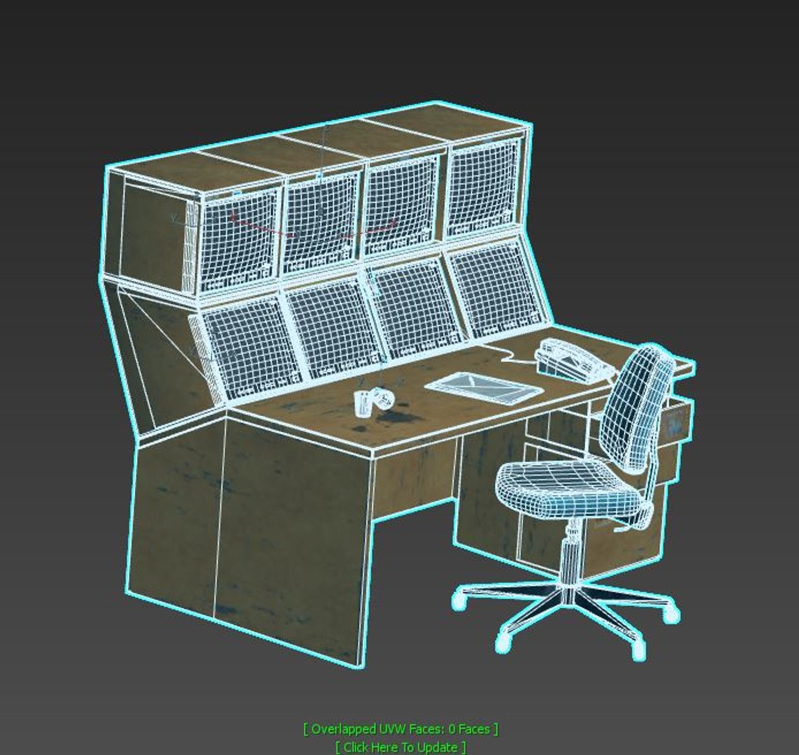 3D Security Desk - TurboSquid 1847168