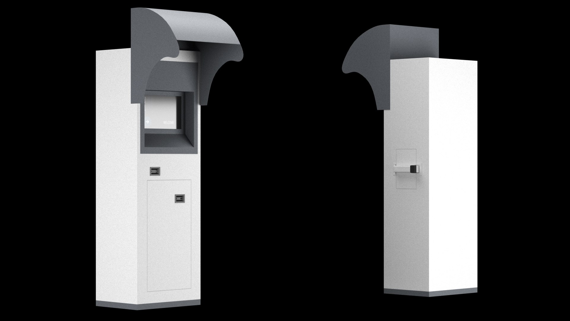 3D Payment Terminal 3 Model - TurboSquid 2410650