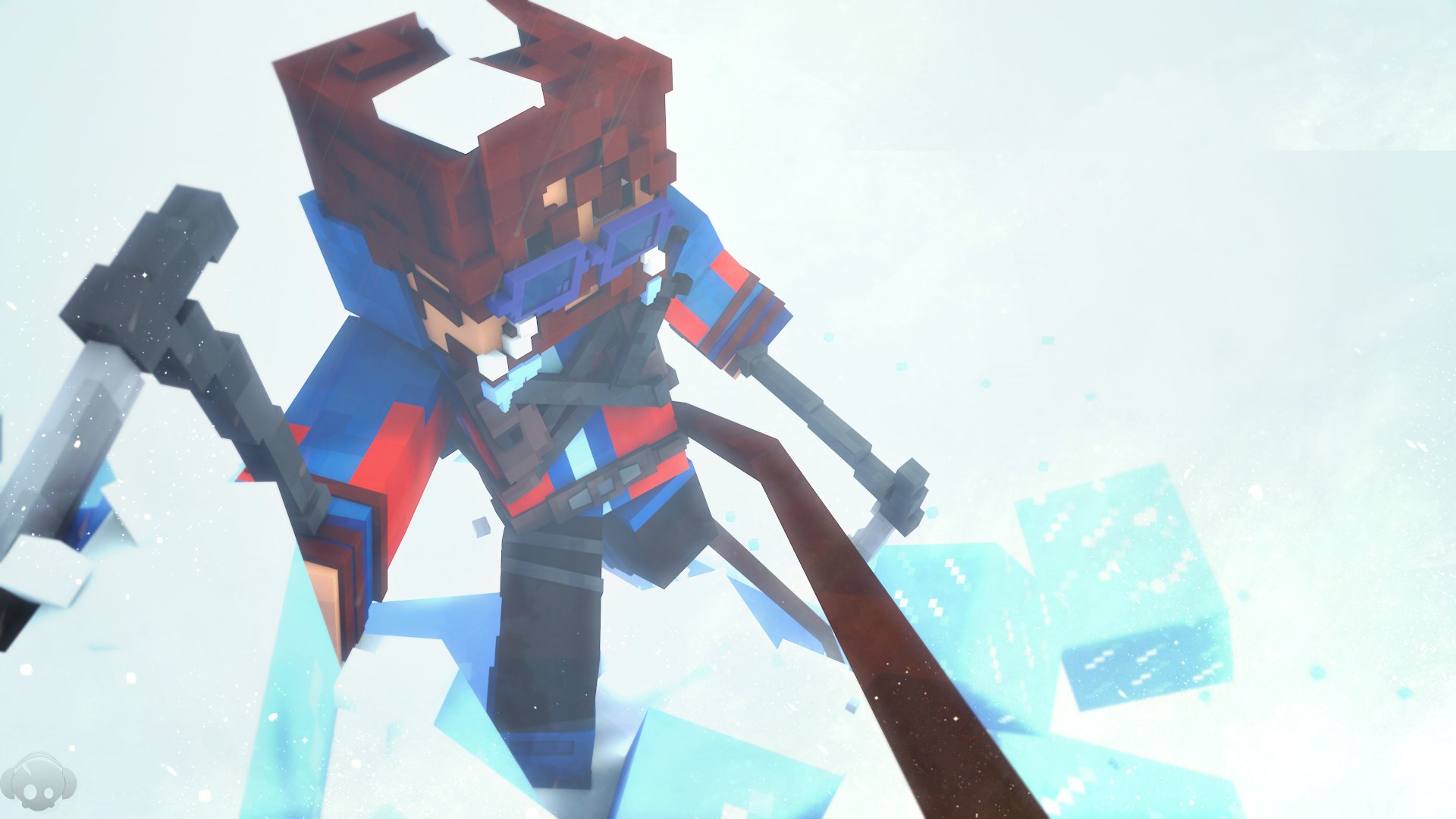 3d Minecraft Weapon Pack 2 Model