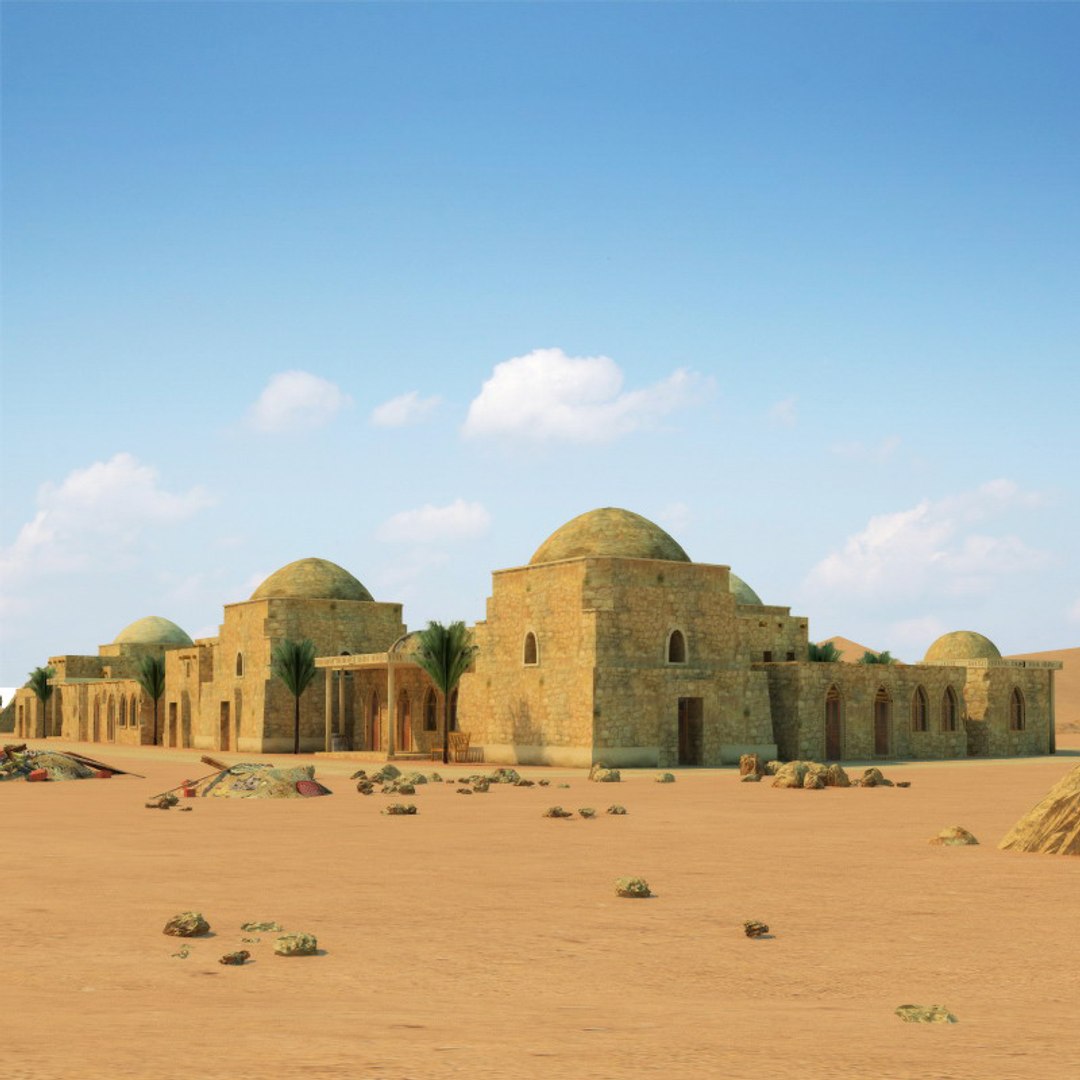 arab town 3d max
