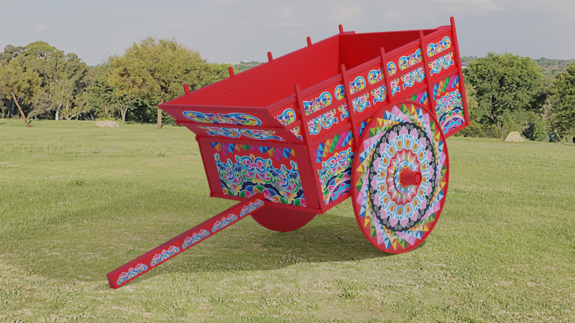 Carreta - Cart 3D - TurboSquid 2021525