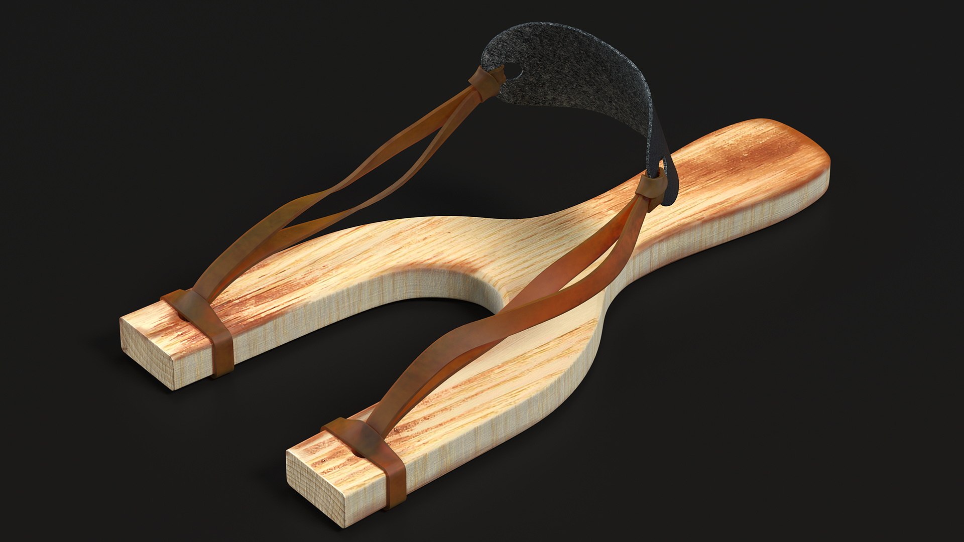 3D Wooden Catapult Bright - TurboSquid 2028987