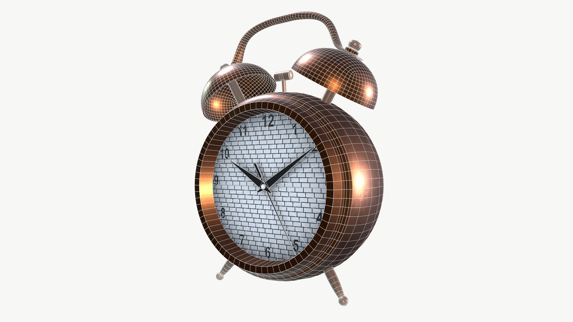 Alarm Clock 3D Model - TurboSquid 2344180