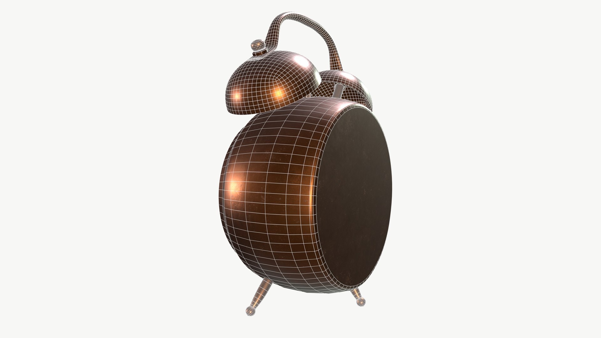 Alarm Clock 3D Model - TurboSquid 2344180