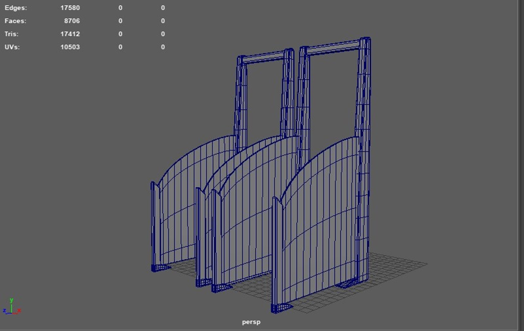 3D Outdoor Speed Gate 3D Model - TurboSquid 2344153