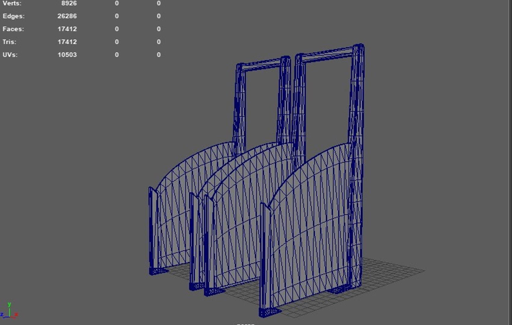 3D Outdoor Speed Gate 3D Model - TurboSquid 2344153