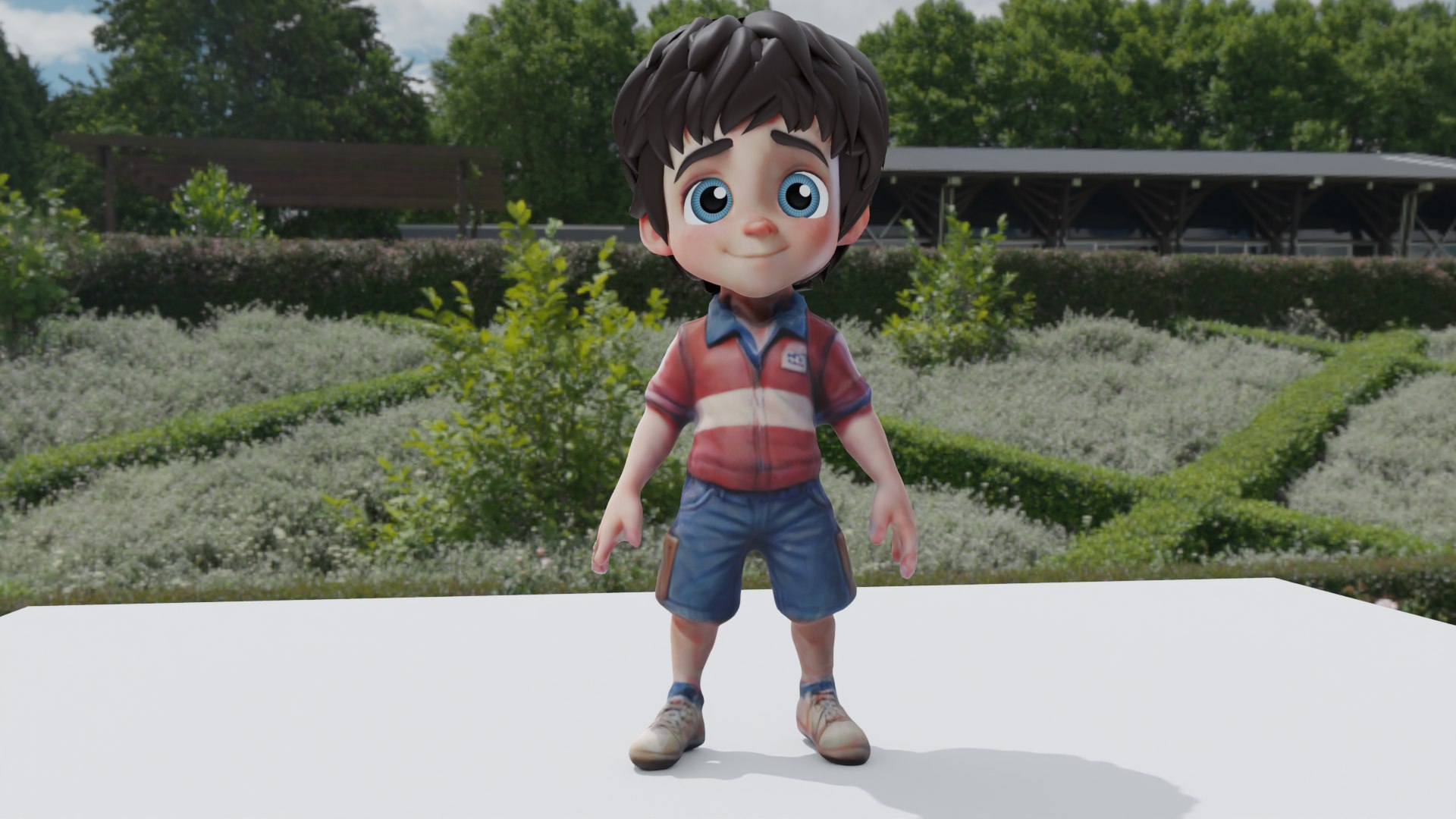 3D Pixar Style Boy Character Rigged - TurboSquid 2223938