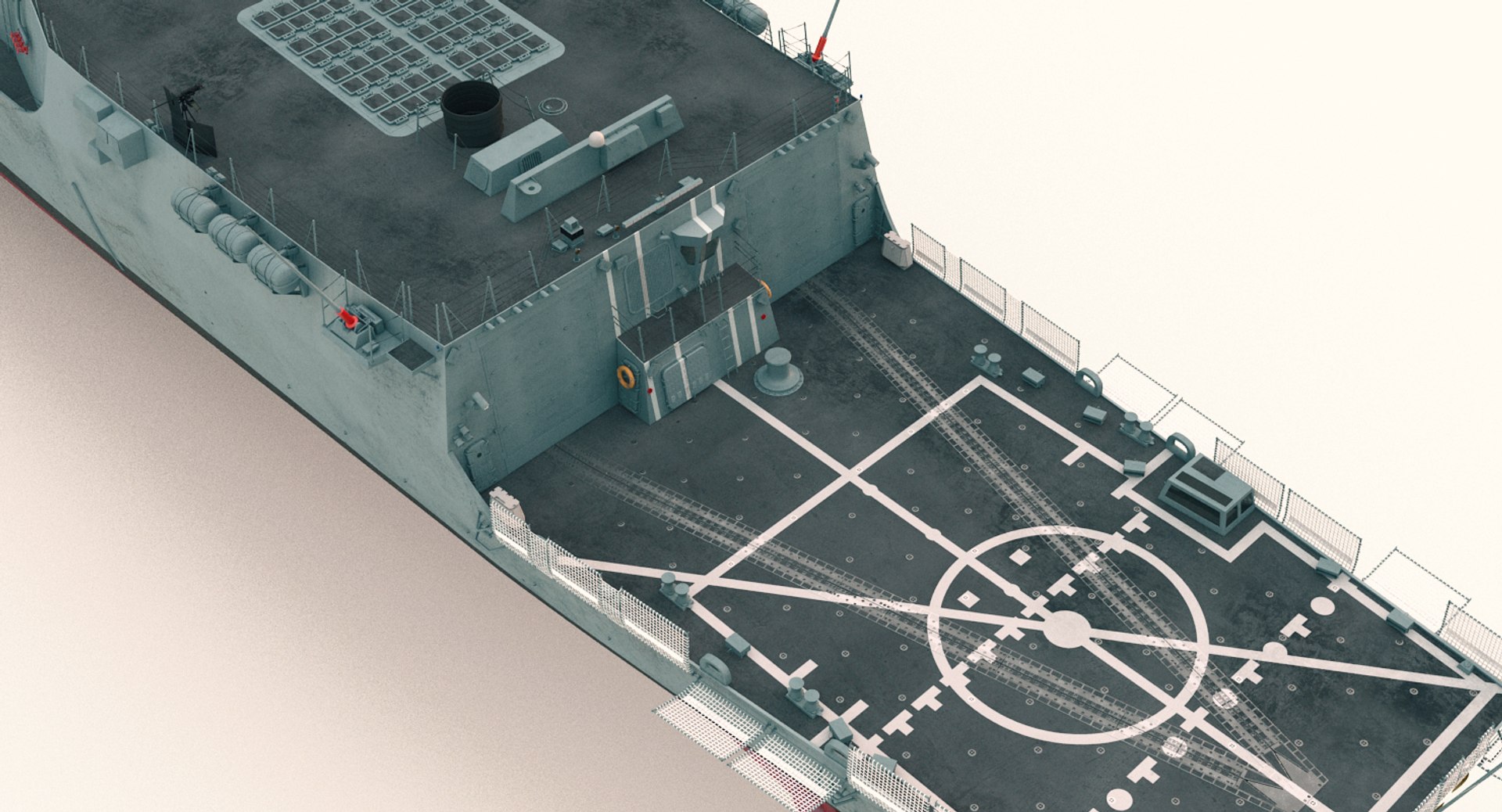 3D 2 Uss Preble Model - TurboSquid 1404790